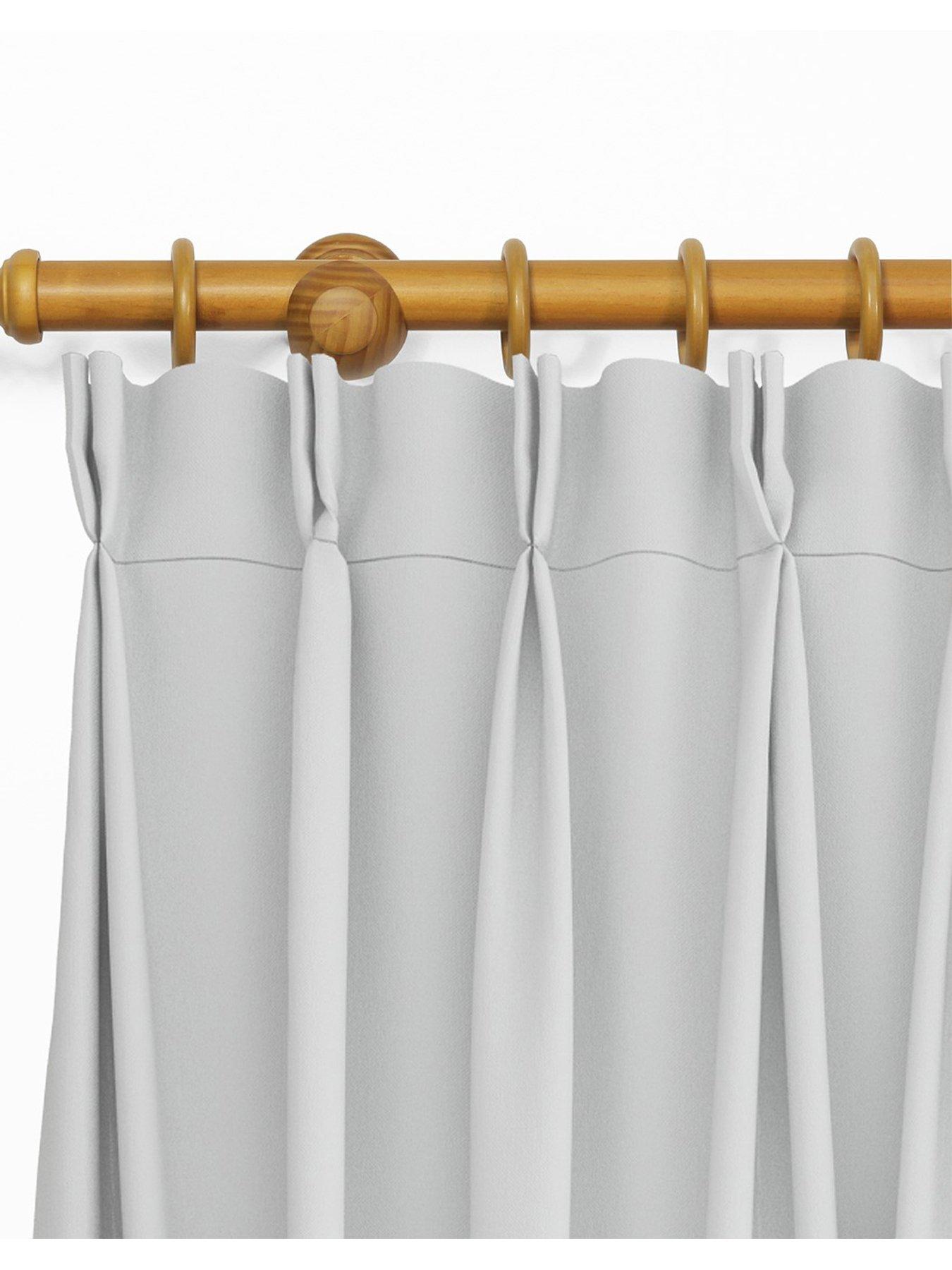 Very Home 28mm Trad Stopper Wood Pole 400cm | Littlewoods