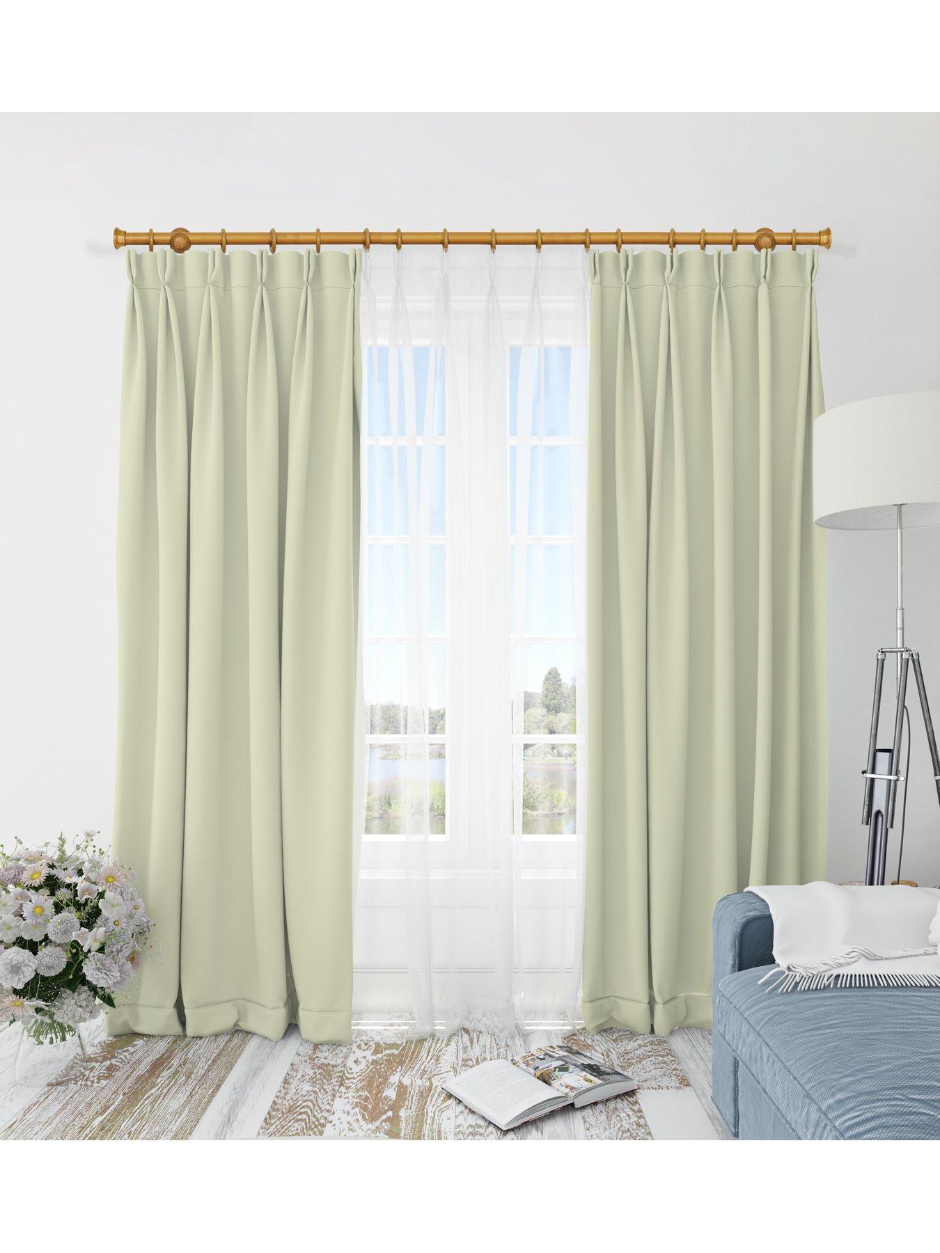 Very Home 28mm Trad Stopper Wood Pole 400cm | Littlewoods