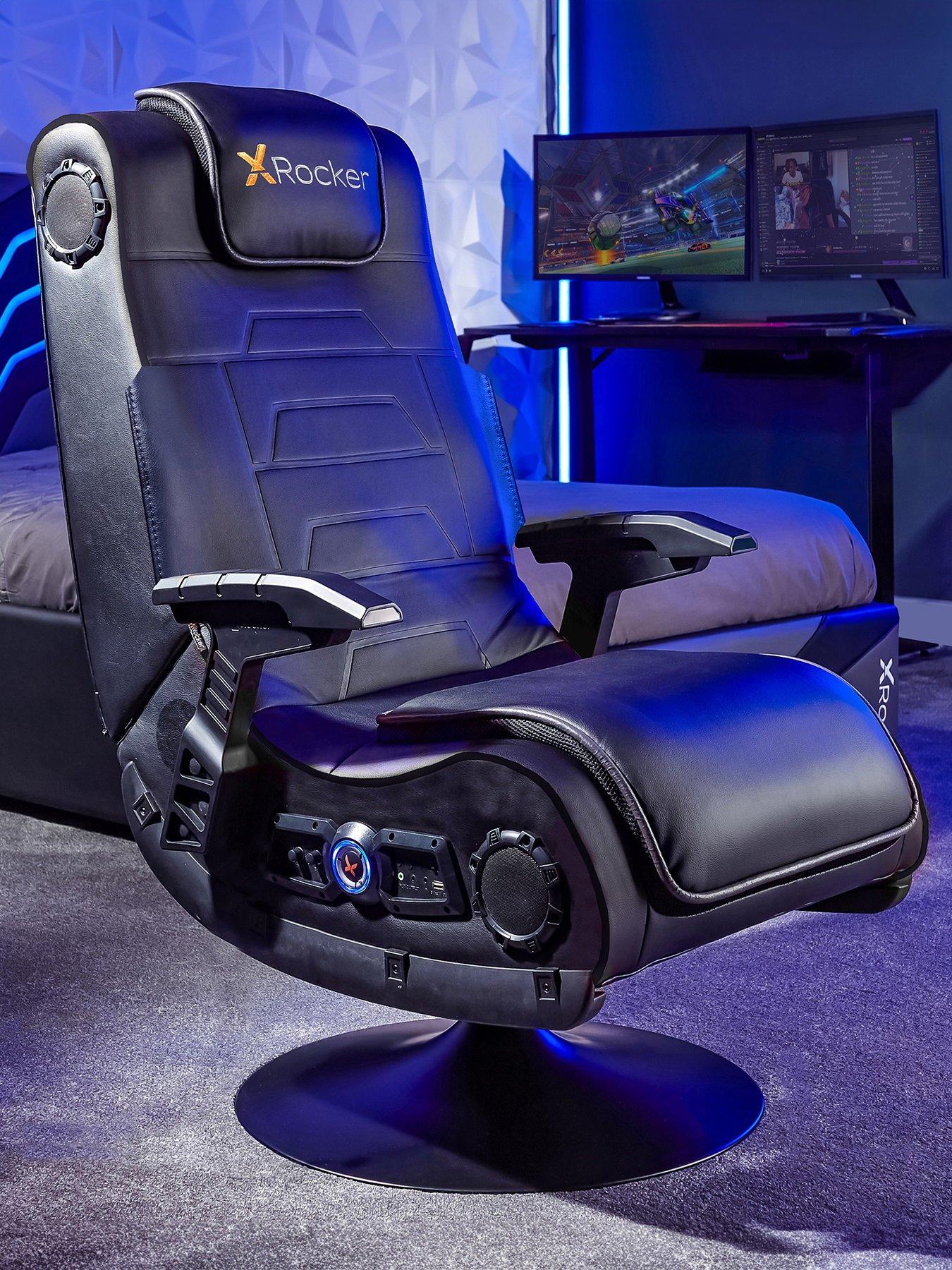 X Rocker X-Pro 4.1 Audio Gaming Pedestal Chair | Littlewoods