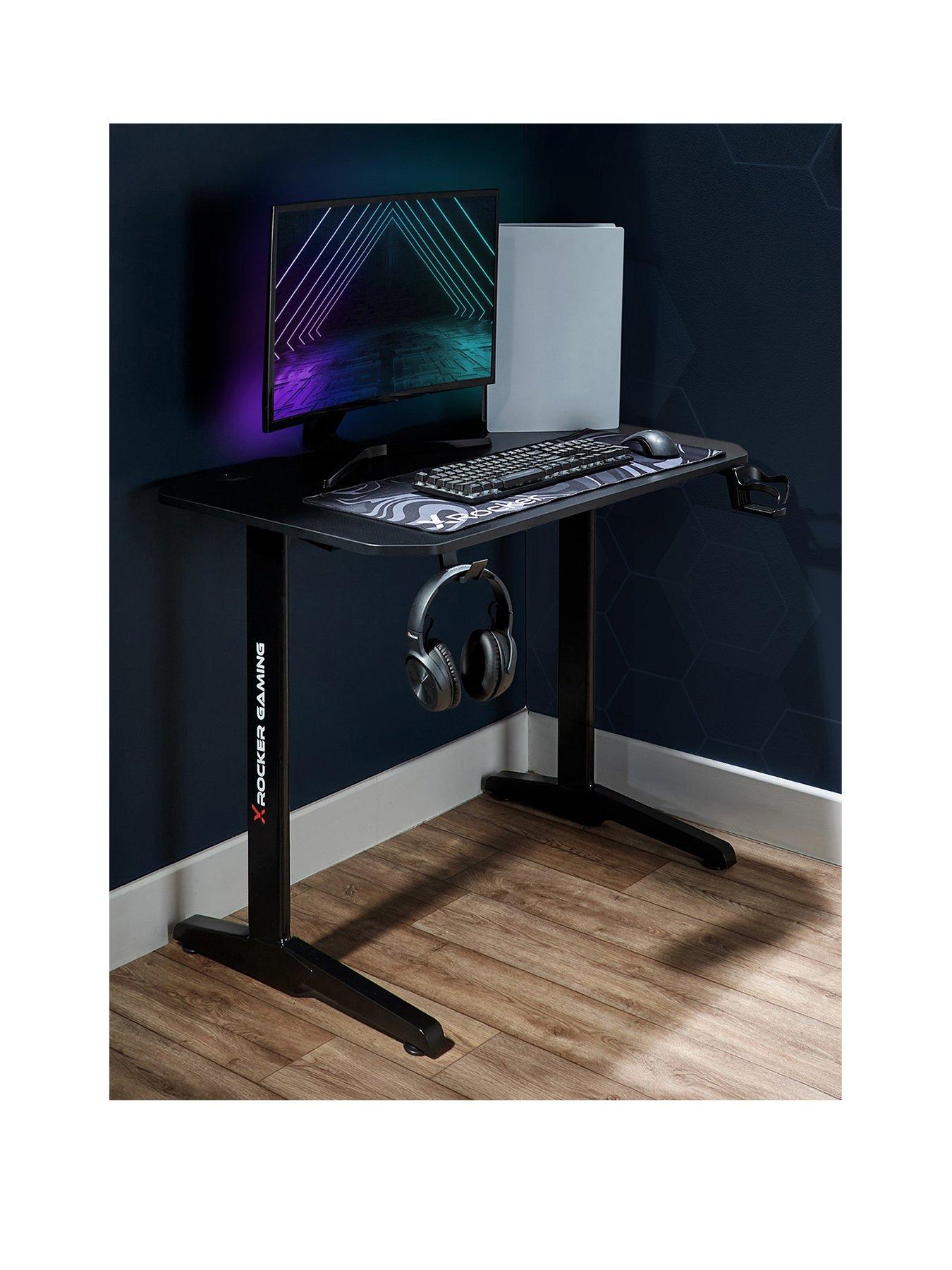 X Rocker Panther Esports Gaming Desk | Littlewoods