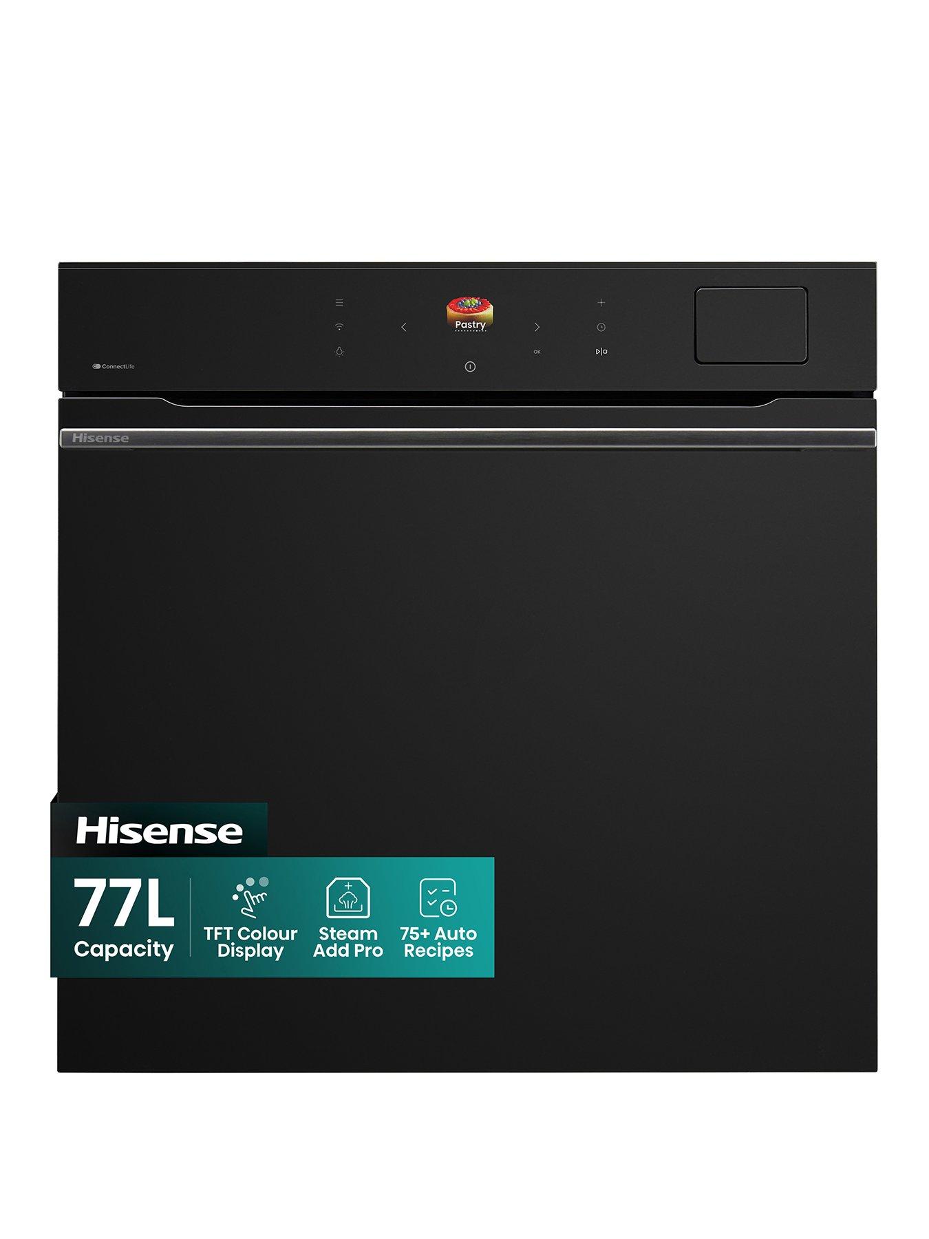 Hisense Hi8 BlackLine BAS6PH8BUKWF 77L Built In Electric Single ...