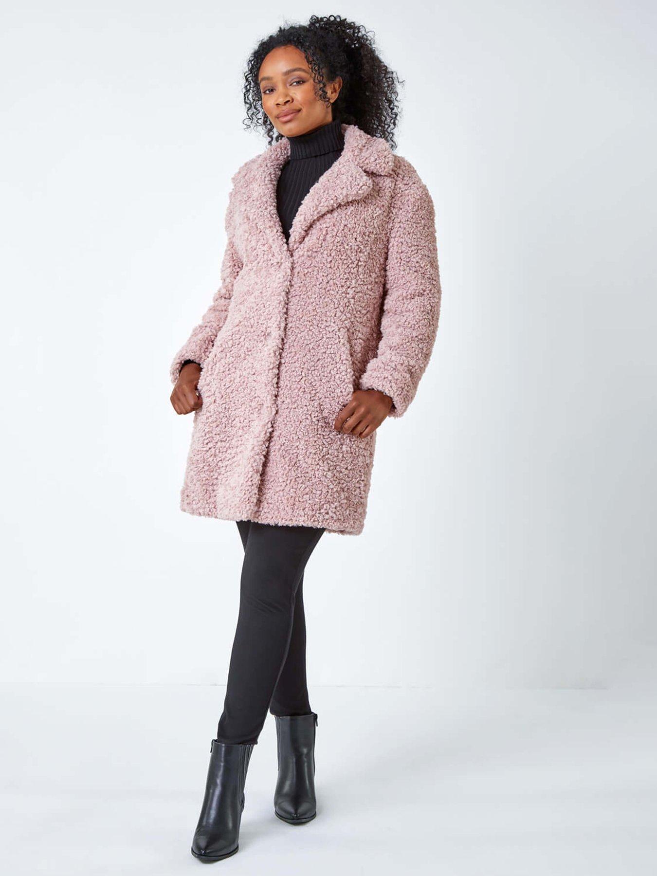 Petite teddy coat store