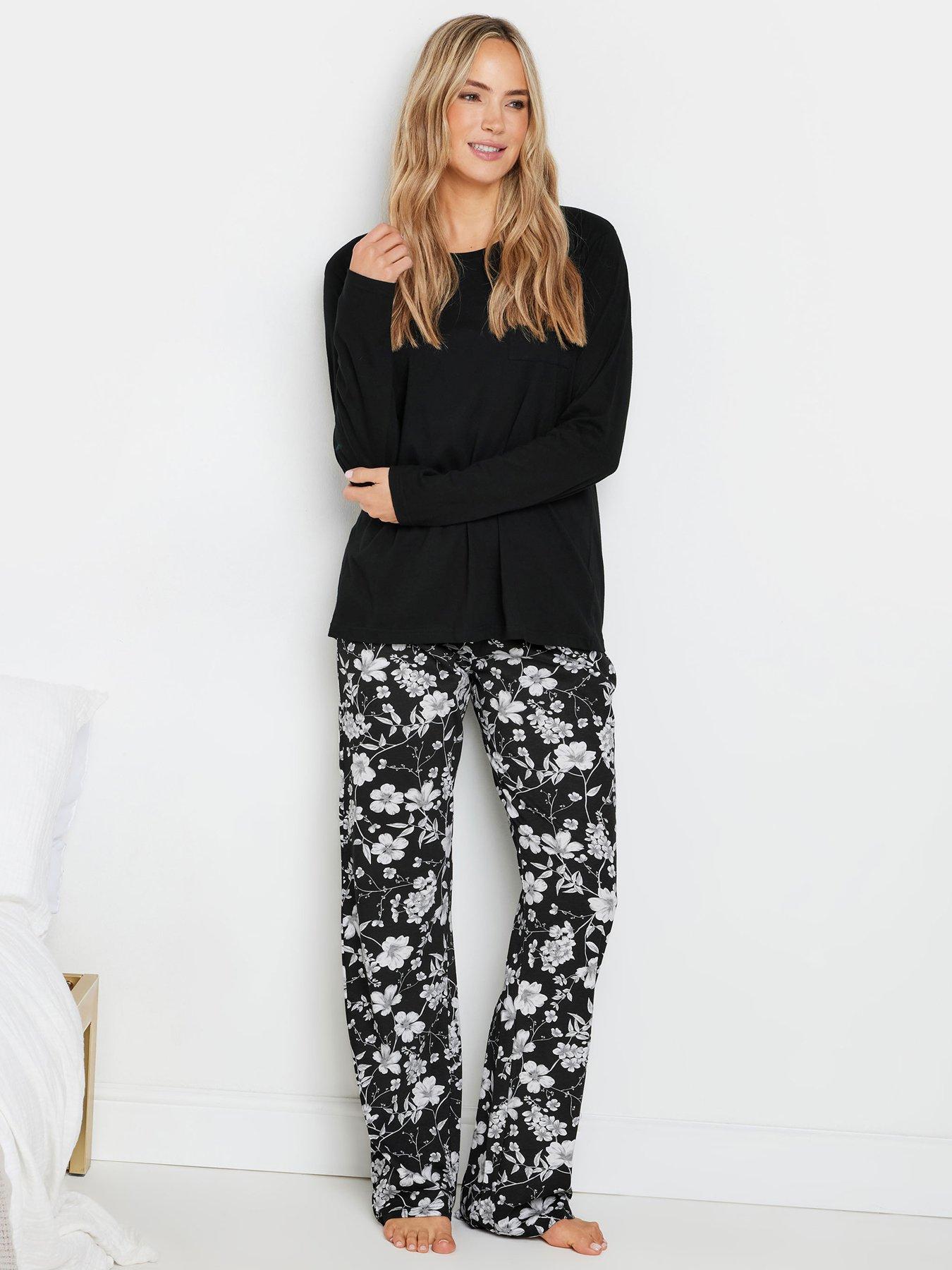 Long Tall Sally Tall Floral Wide Leg Pj Set | littlewoods.com