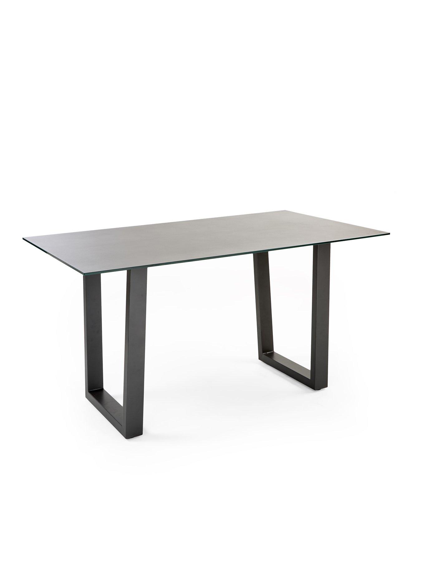 The Very Collection Nevada 160 cm Long Dining Table + Corner Seat and ...
