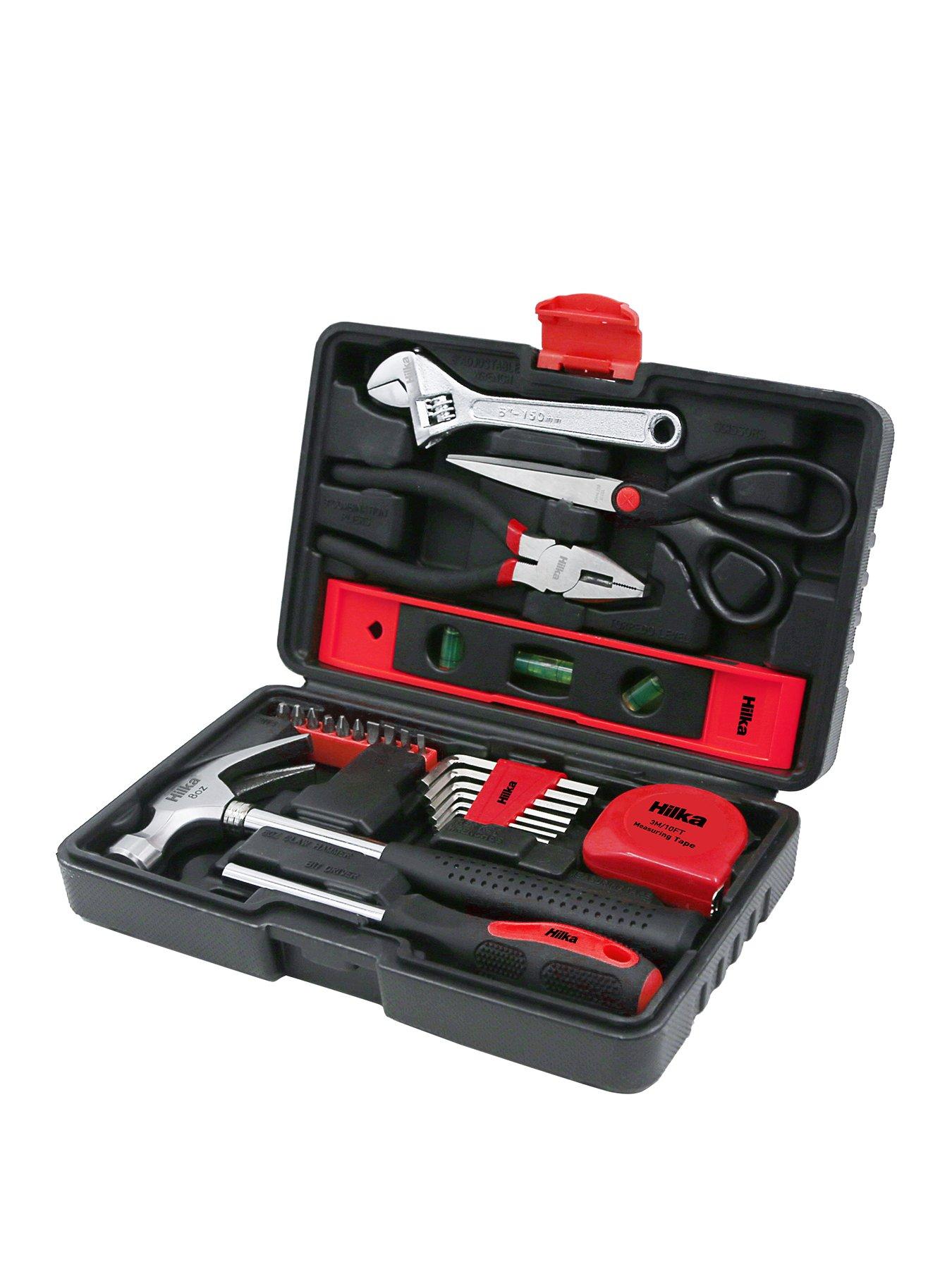 Hilka Tools 25 pce Tool Kit inc Level & Scissors | littlewoods.com