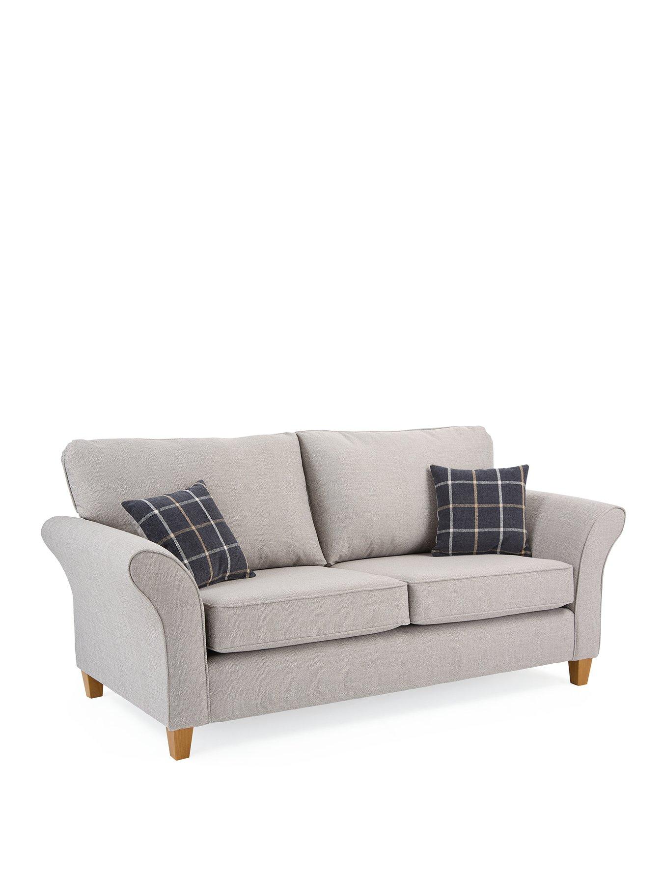 Very Home Alsop 3 Seater Fabric Sofa - Made in the UK | Littlewoods