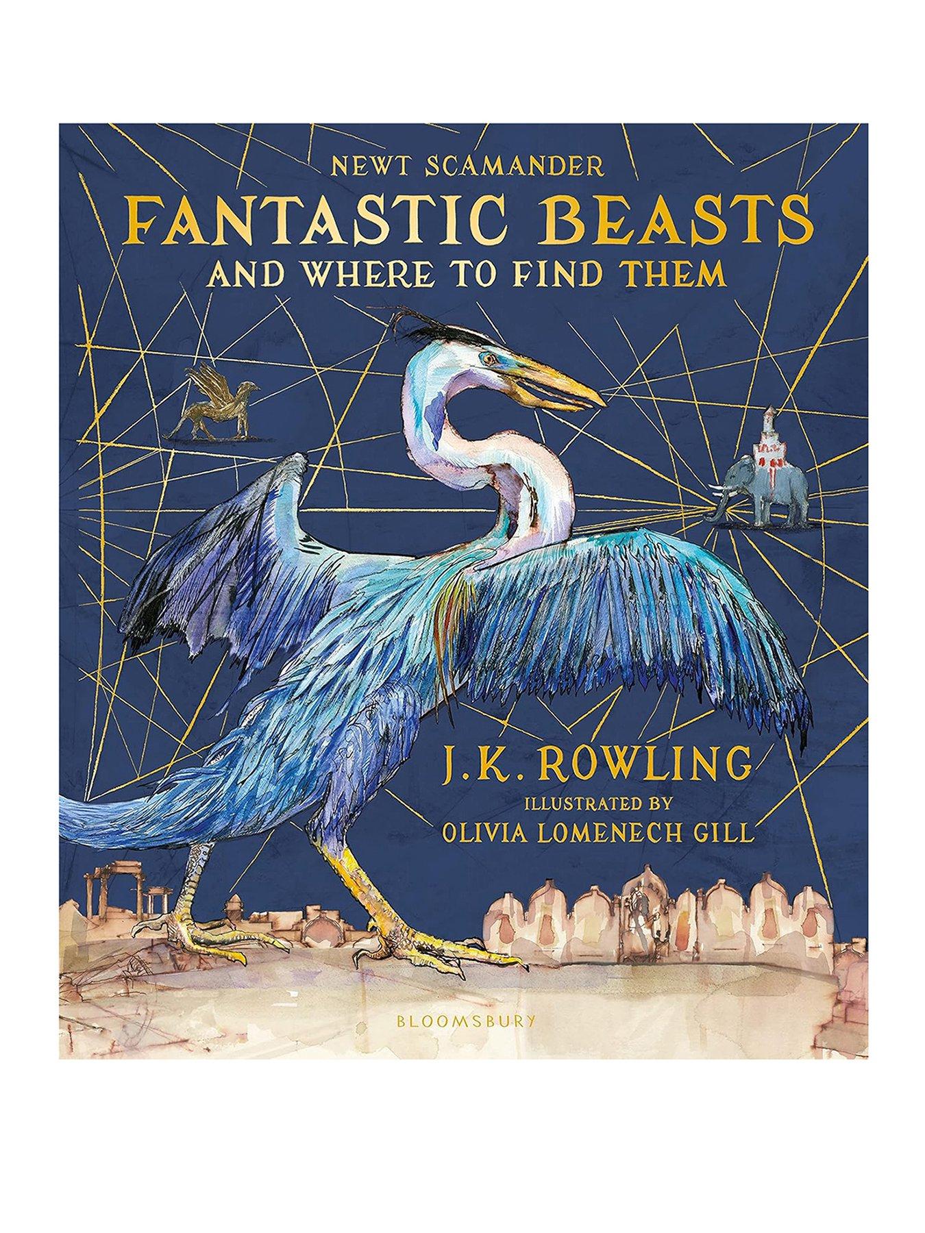 Harry Potter Fantastic Beasts & Where to Find Them Illustrated Edition ...