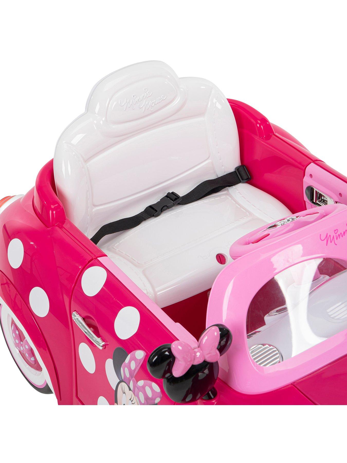 Minnie Mouse Huffy Minnie Car 6v Battery Ride On | Littlewoods