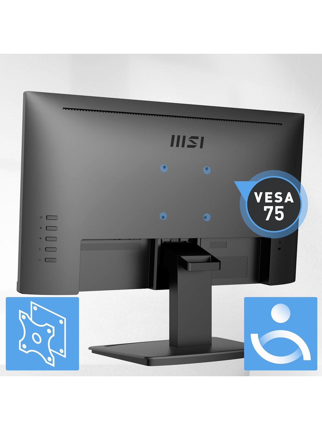 MSI PRO MP223 E2 22 inch, Full HD, 100Hz, Adaptive Sync Flat Monitor ...