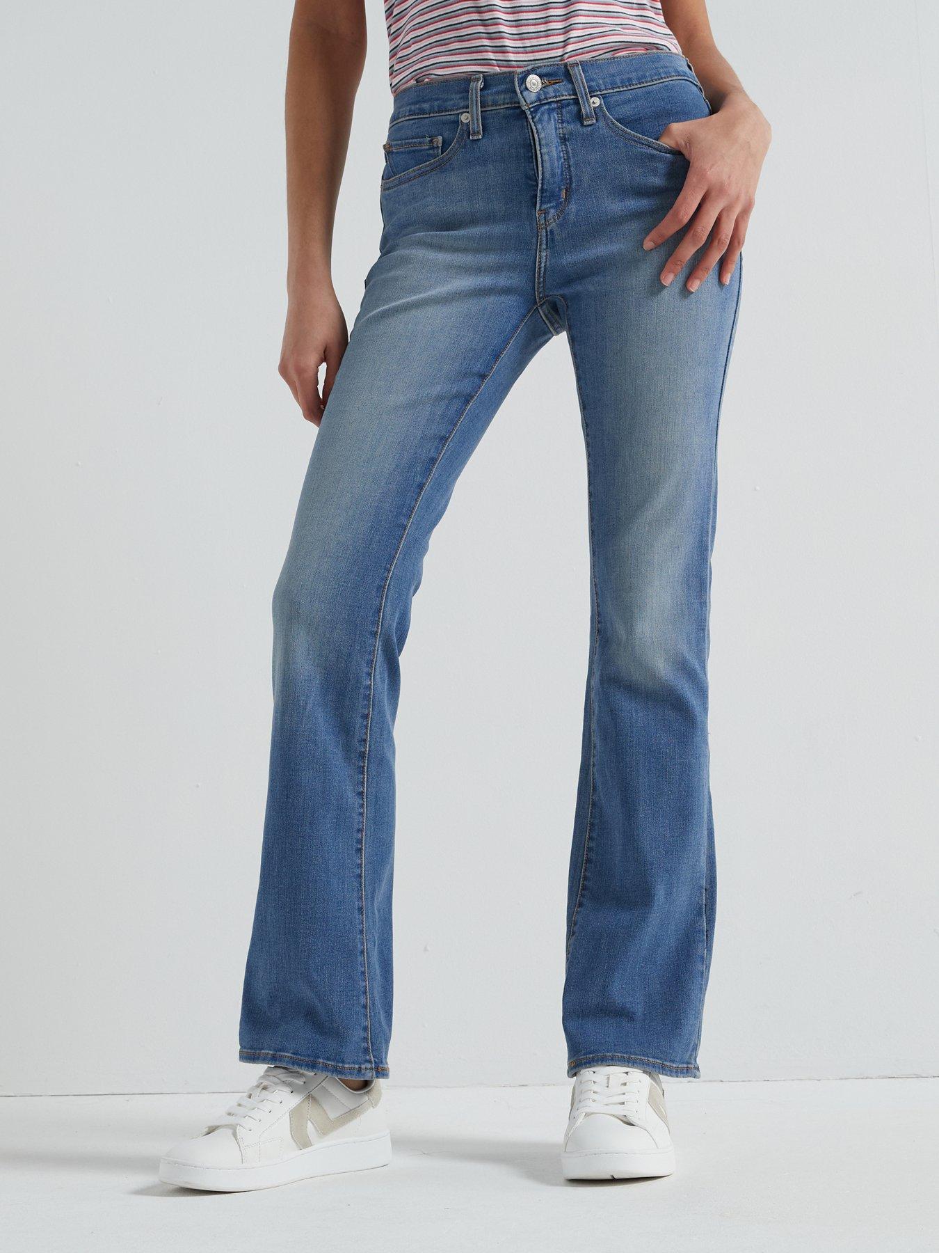 Levi's 315™ Shaping Bootcut Jeans - Smudged Line Blue | Littlewoods