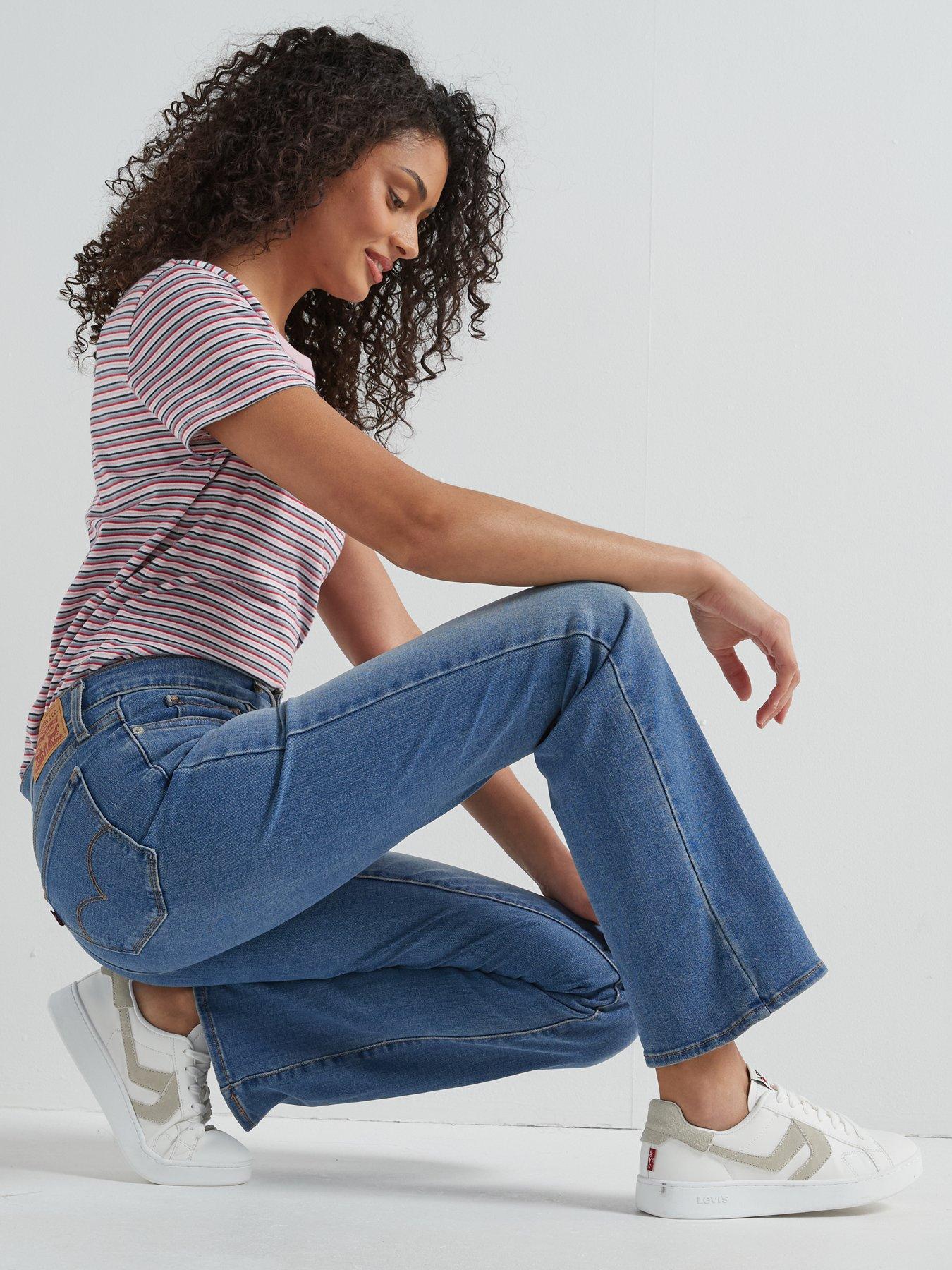 Levi's 315™ Shaping Bootcut Jeans - Smudged Line Blue | Littlewoods