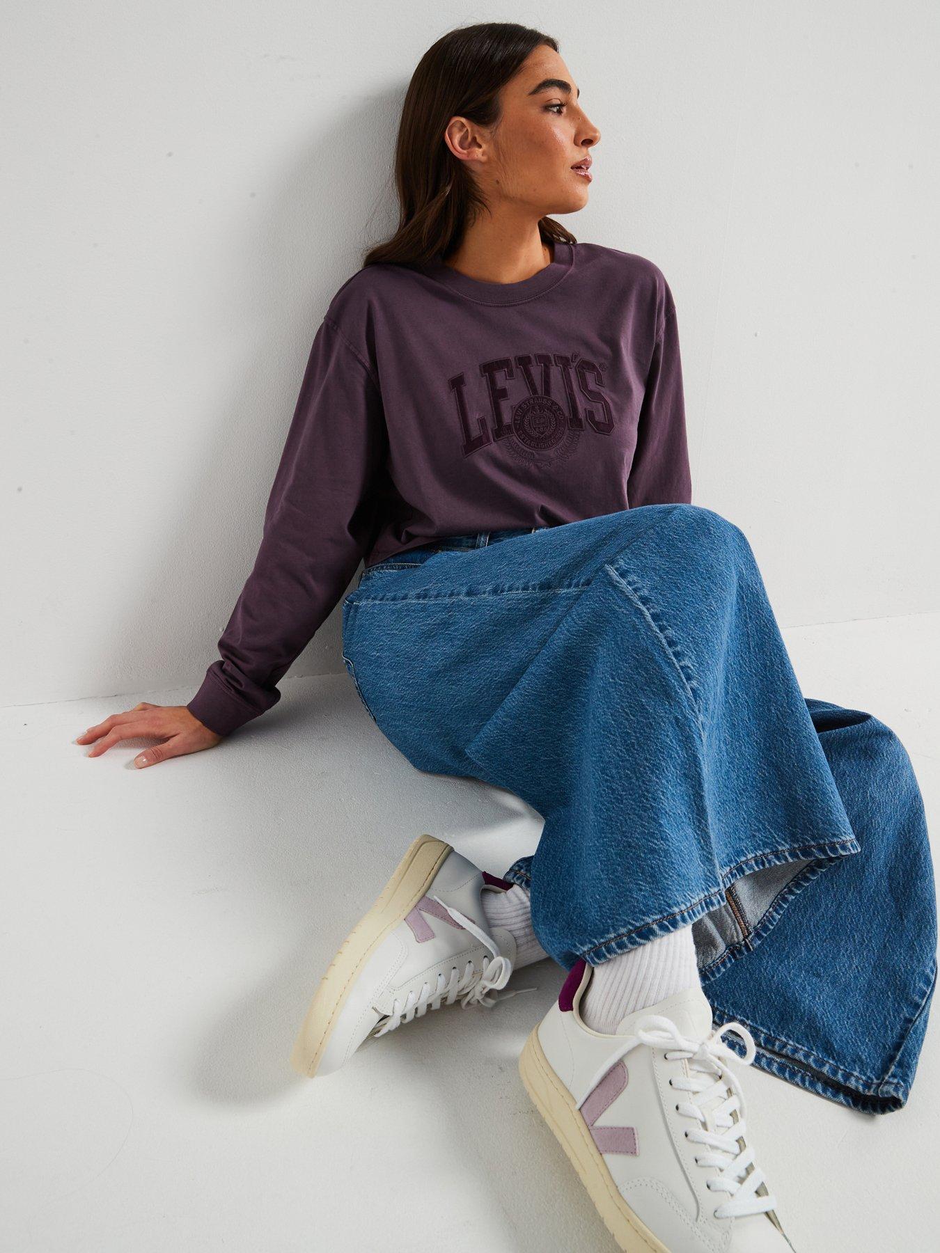 Levi's Xl Superwide Jeans - Cause And Effect Blue | Littlewoods