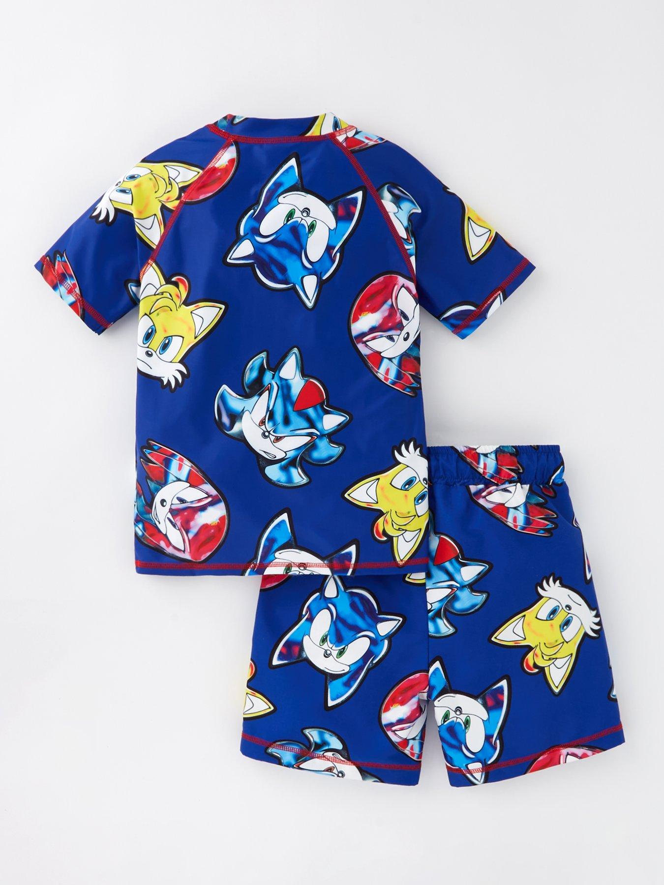 Sonic the Hedgehog 2 Piece Swim Set - Multi | Littlewoods