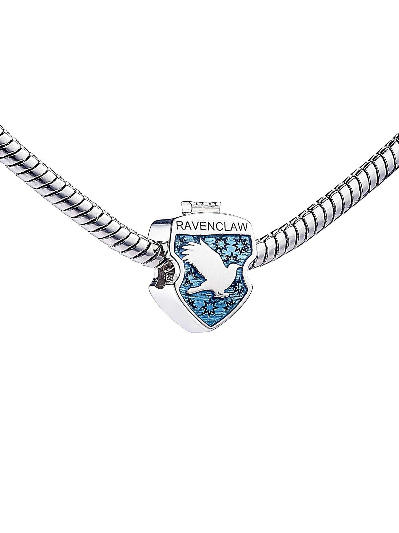Harry Potter Sterling Silver Ravenclaw Spacer Bead Silver | Littlewoods