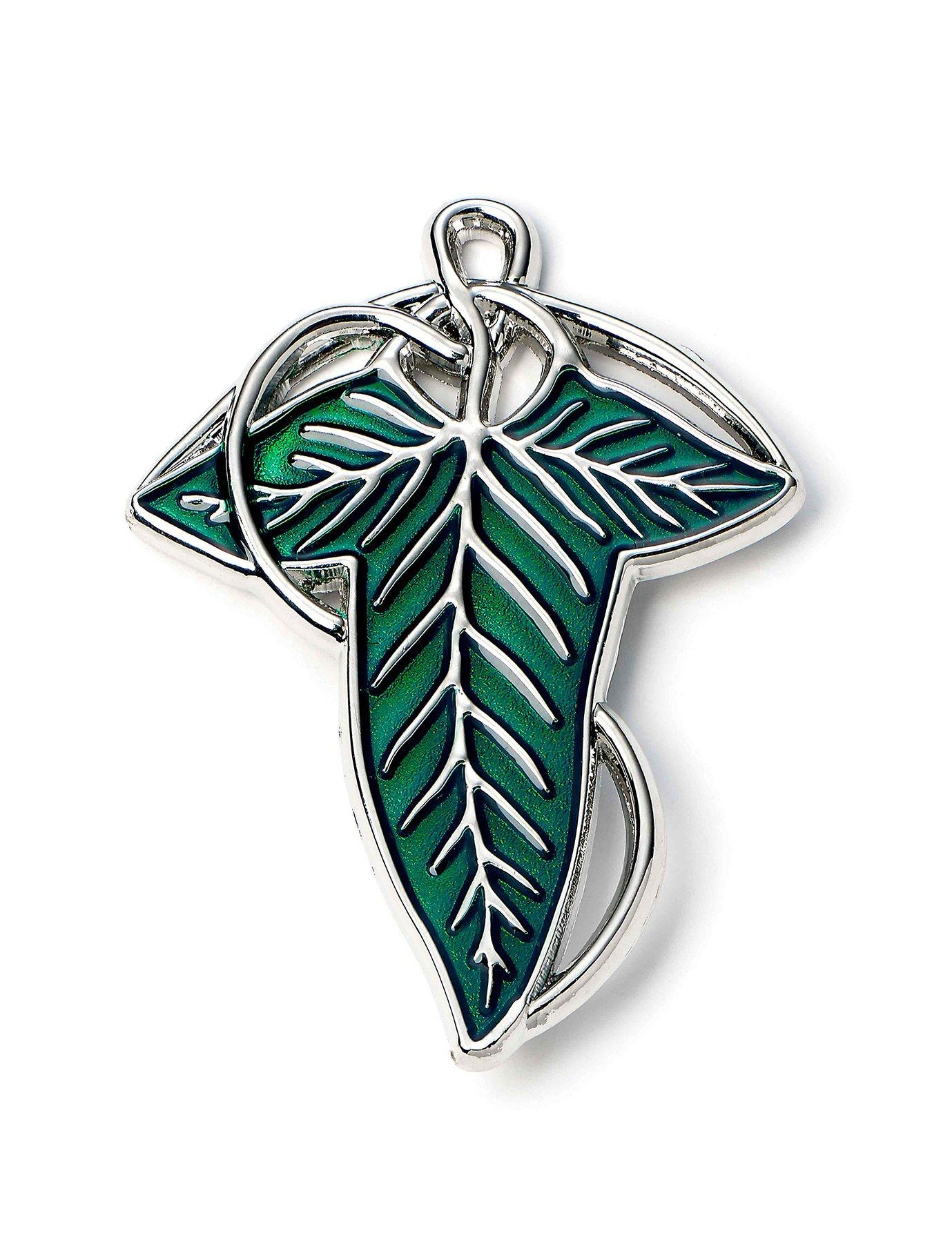 Lord of the Rings The Lord of The Rings The Leaf Of Lorien Pin Badge ...