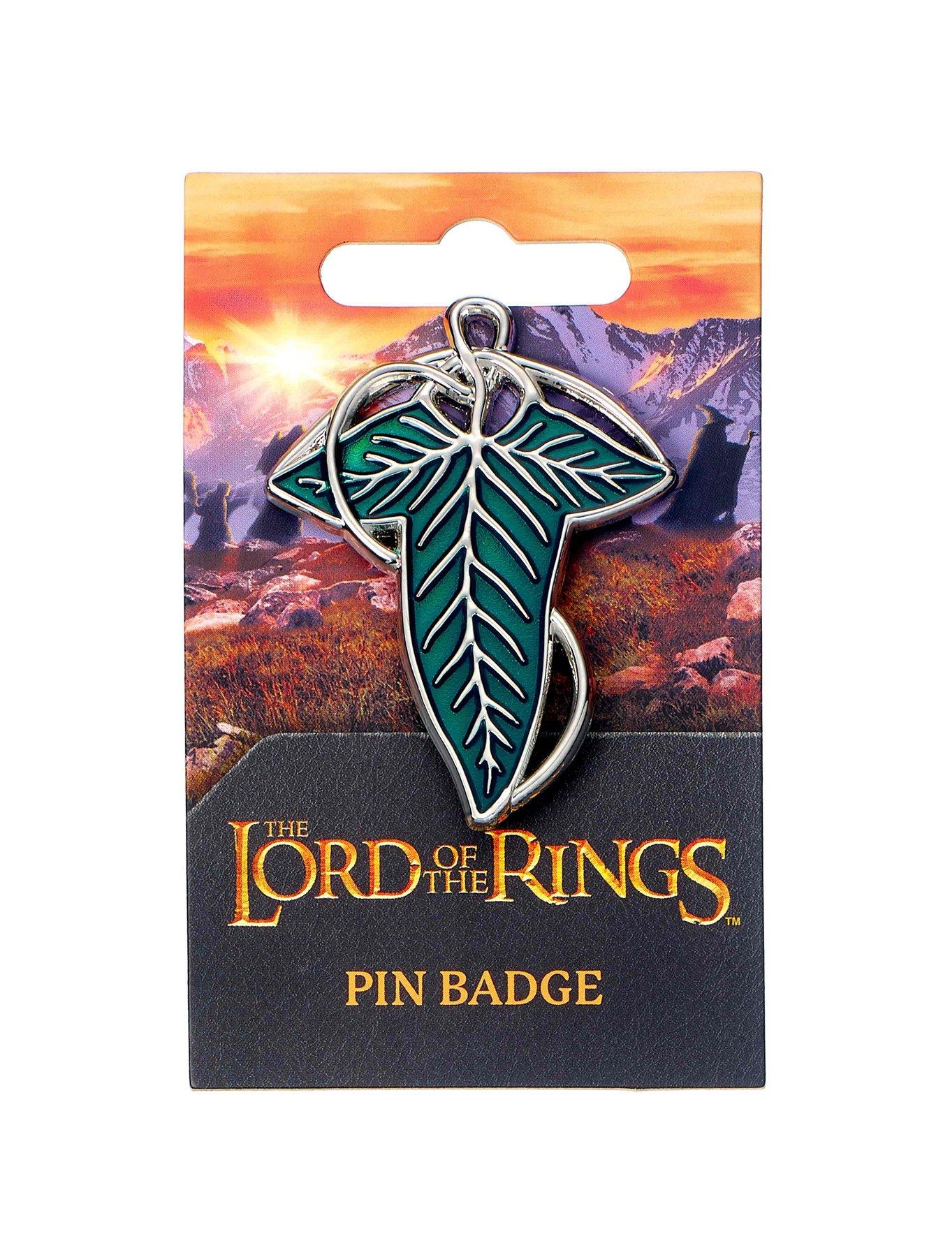 Lord of the Rings The Lord of The Rings The Leaf Of Lorien Pin Badge ...