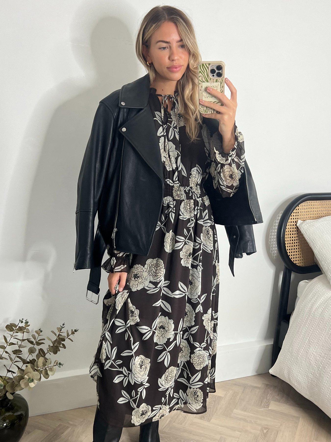 Style Cheat Gwen Dress - Brown | Littlewoods