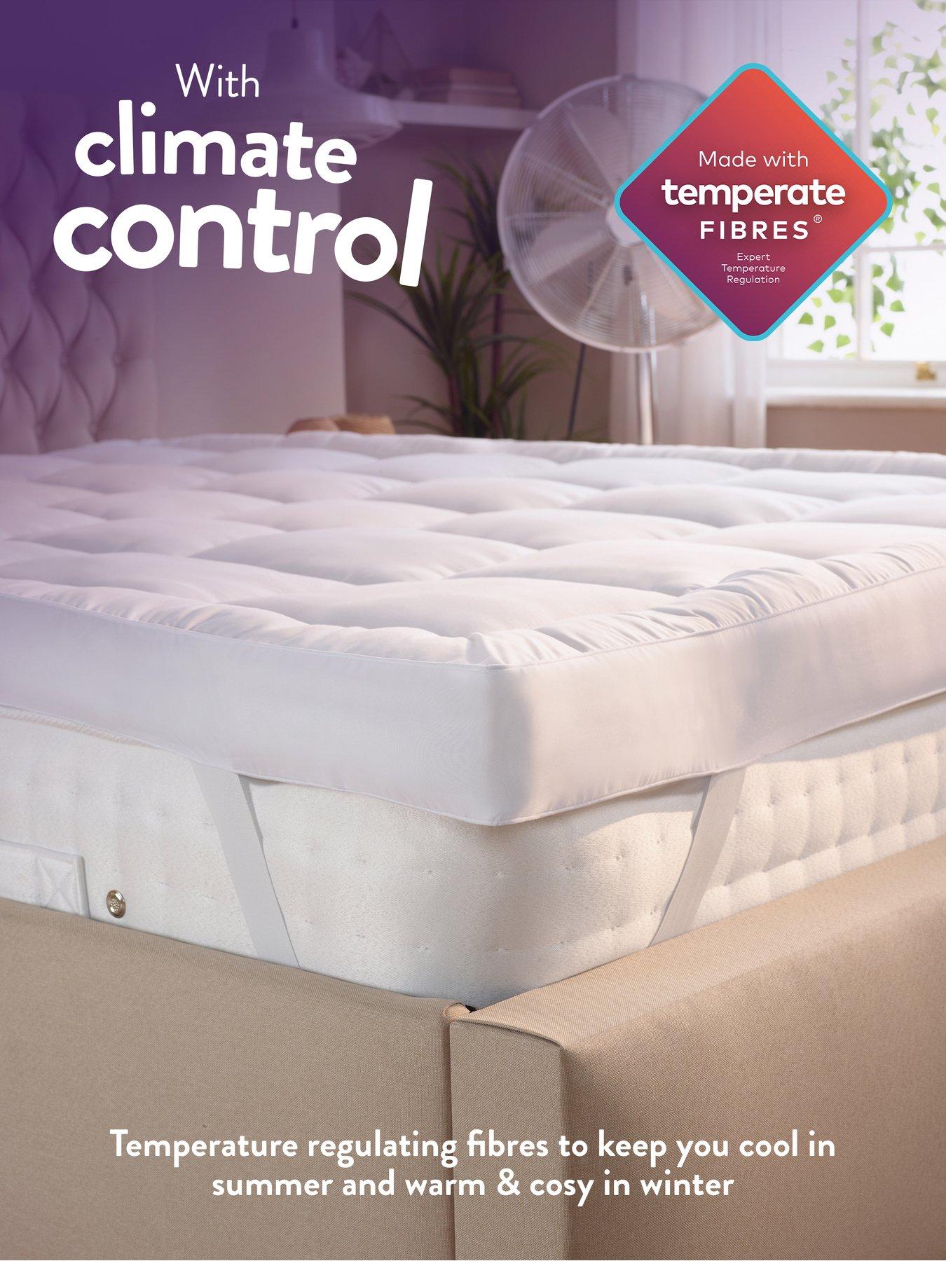 Slumberdown Sleep Soundly Climate Control Extra Deep 10cm Mattress ...
