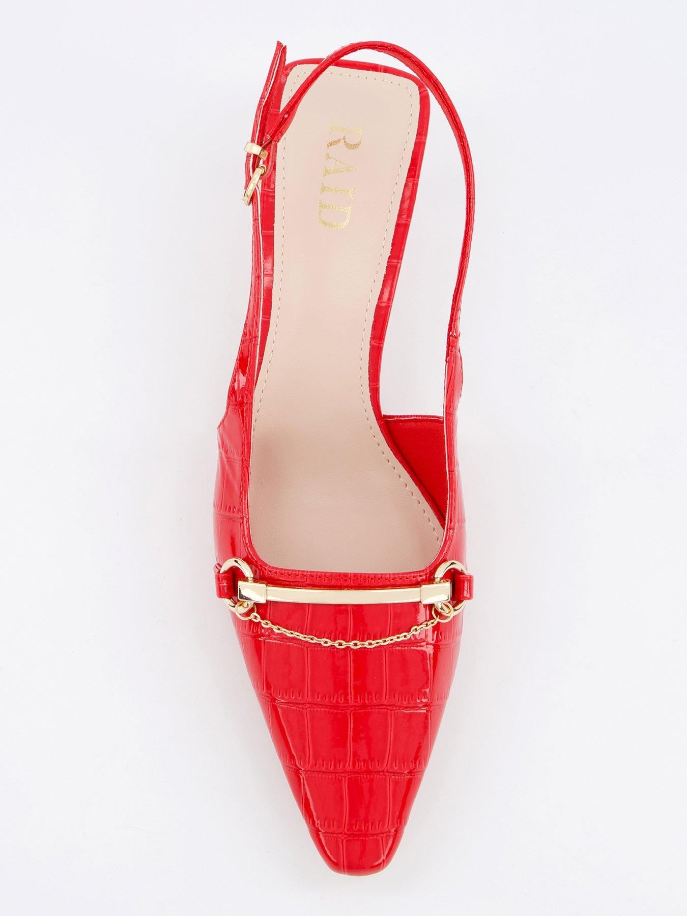 Raid Alique Shoes - Red | Littlewoods