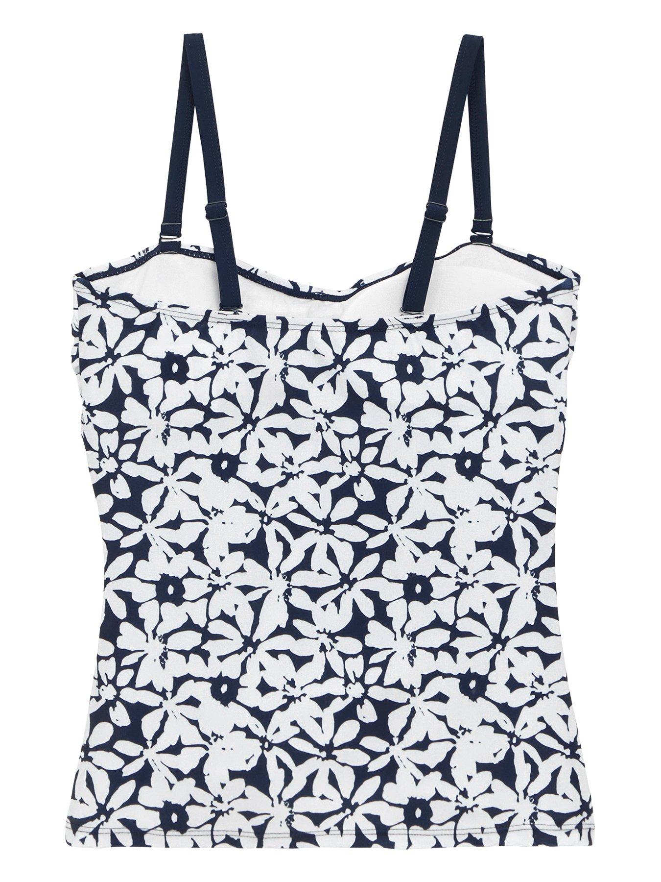 Regatta Womens Aceana Iii Swimming Tankini- White | Littlewoods