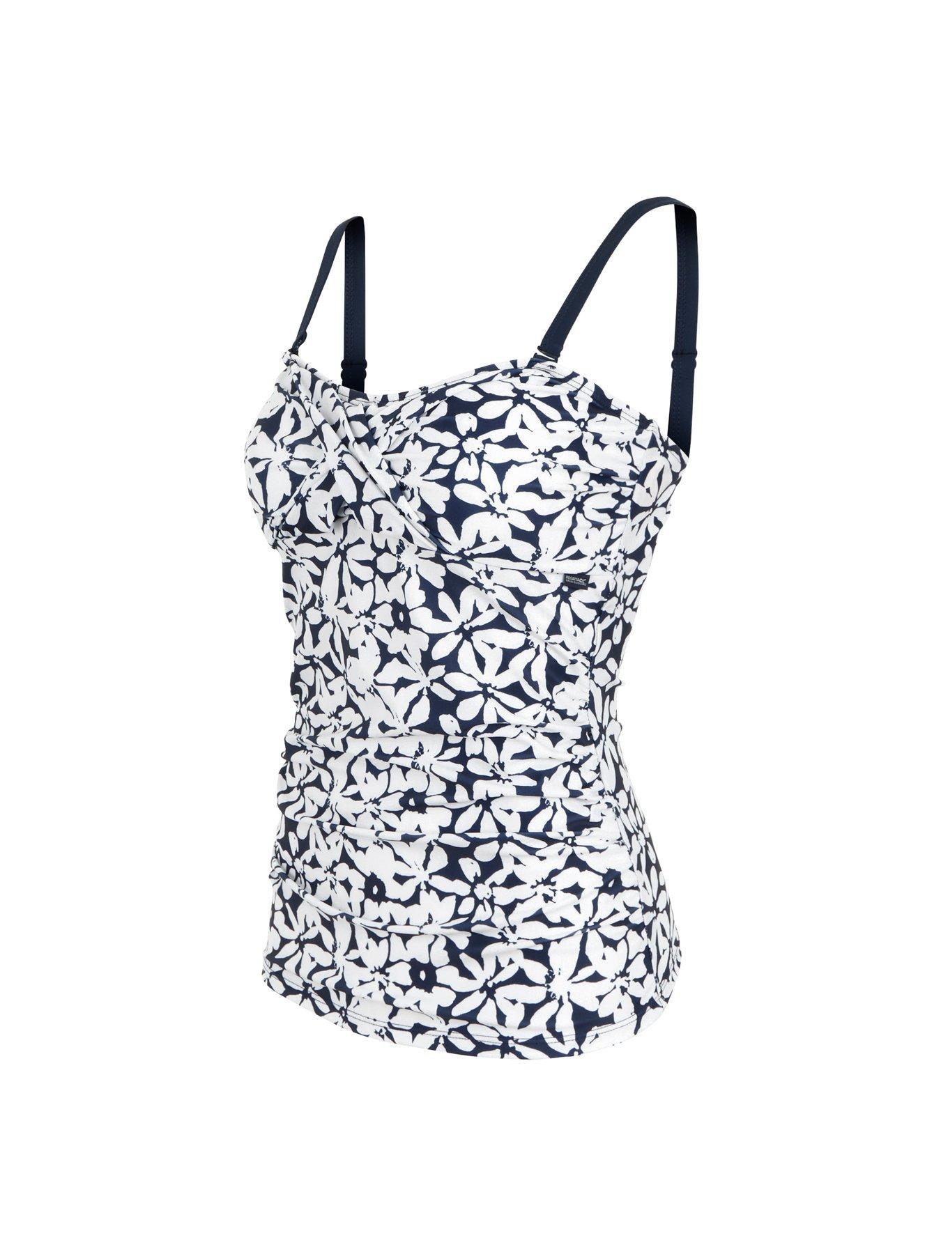 Regatta Womens Aceana Iii Swimming Tankini- White | Littlewoods