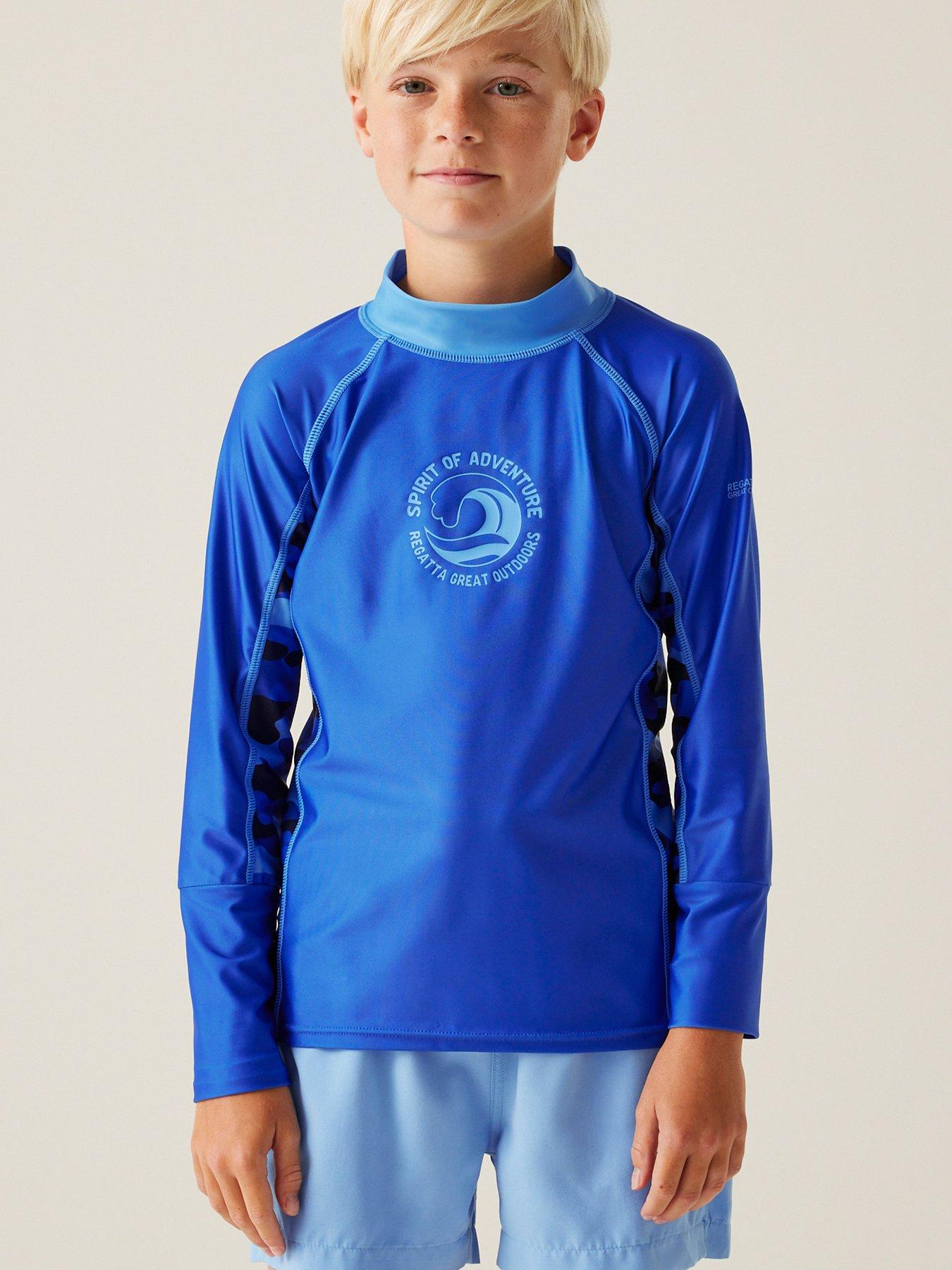 Regatta Hokuii Kids Rash Suit-blue | Littlewoods