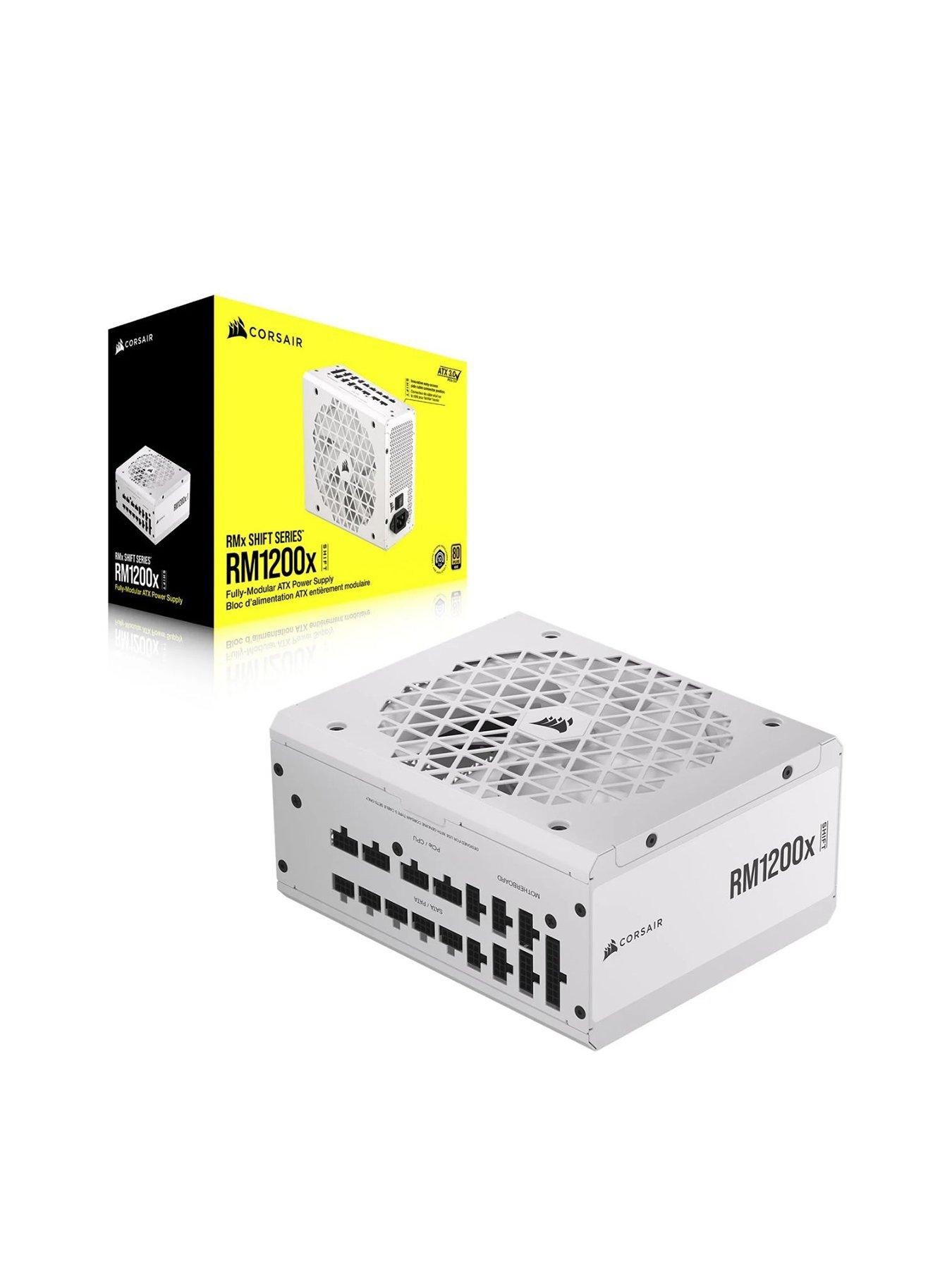 CORSAIR RMx Shift Series, RM1200x, 1200 Watt, 80 Plus Gold Certified ...