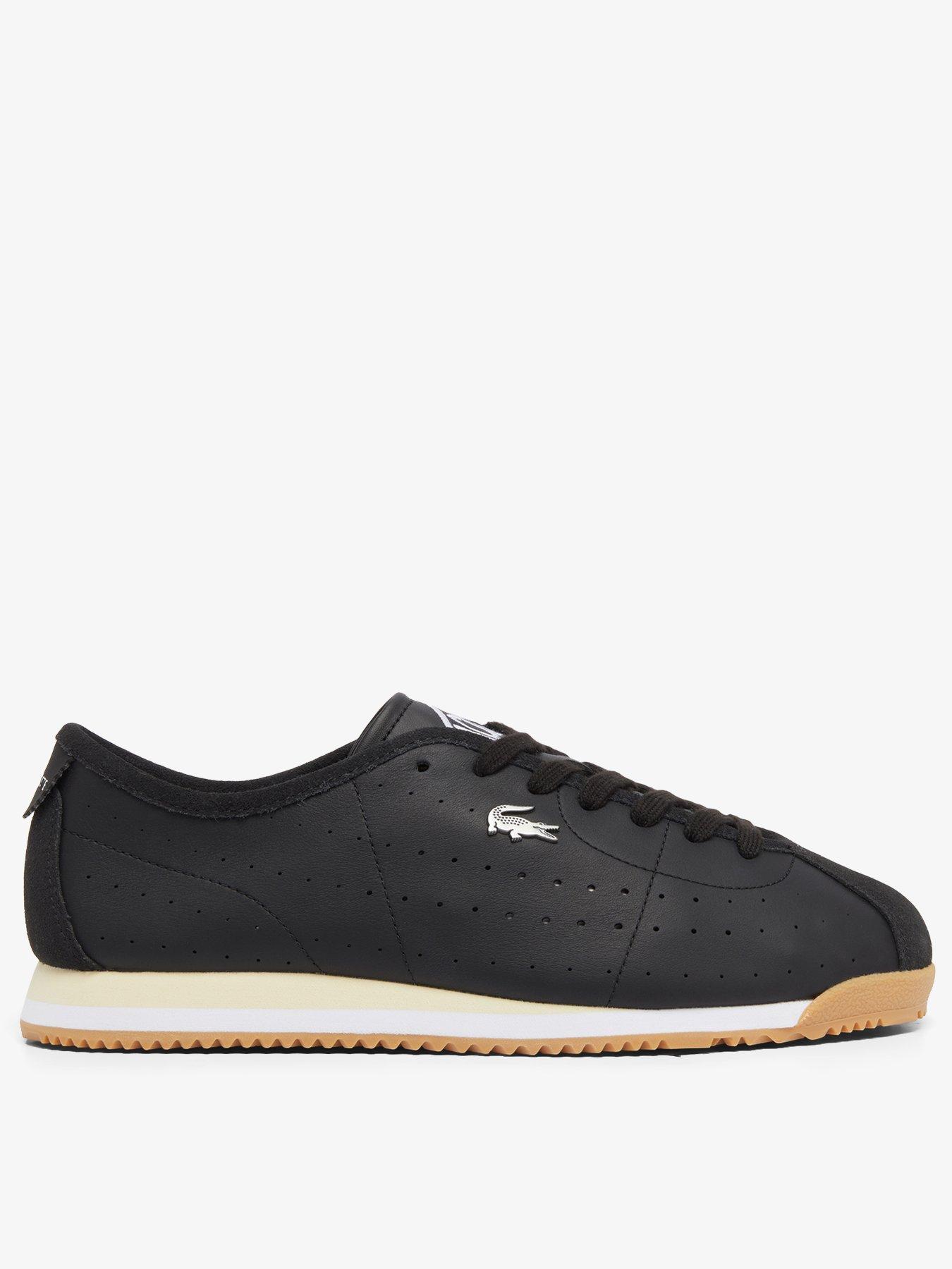 Lacoste Club-Low Runner Trainers - Black | Littlewoods
