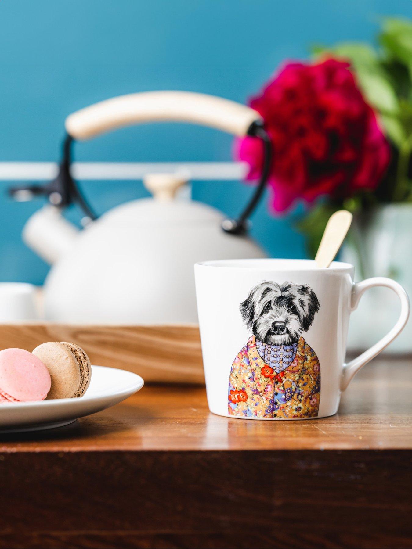 Mikasa X Tipperleyhill 380ml Fine China Mug, Cockapoo | Littlewoods