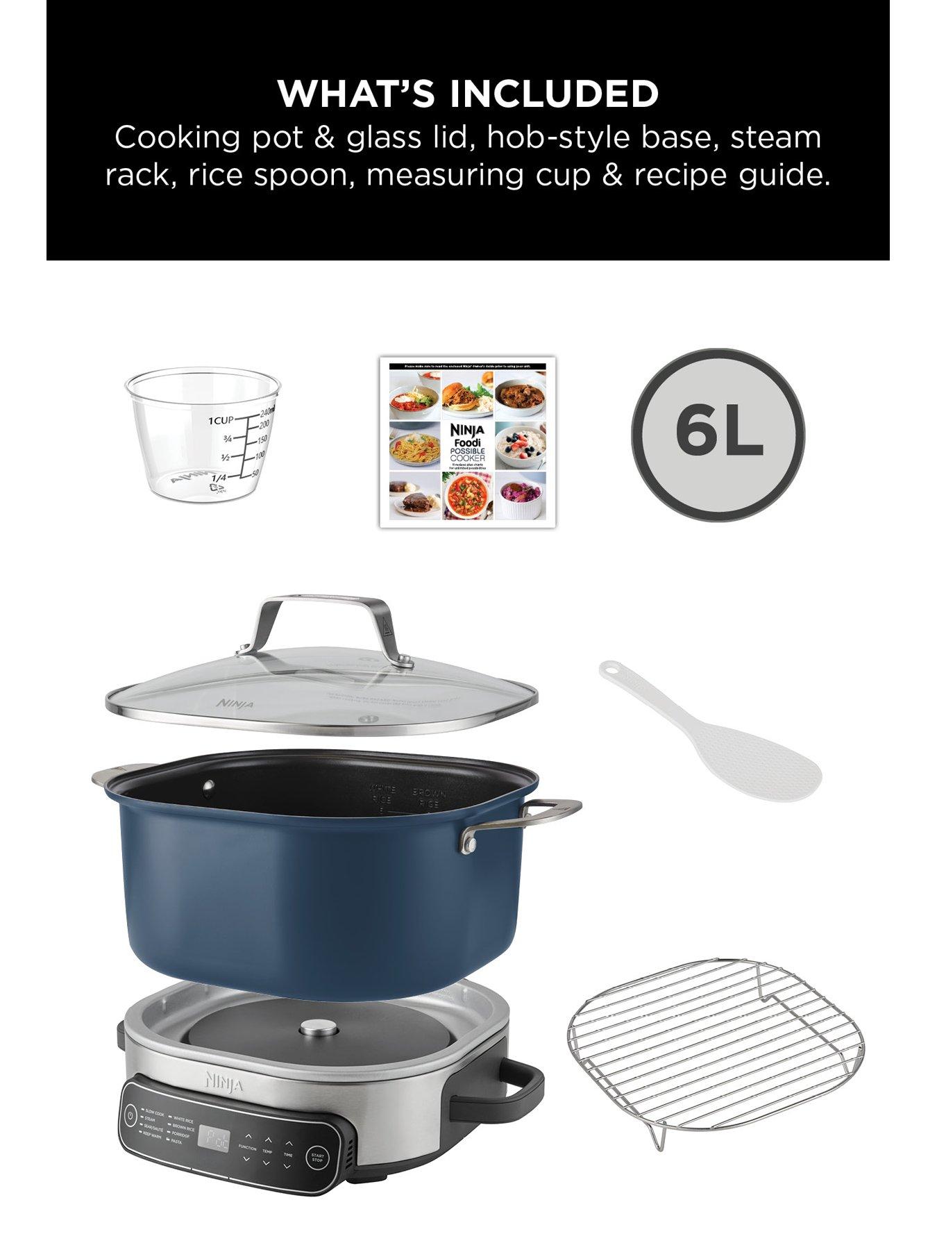 NINJA Foodi 8-Mode 6L PossibleCooker Rice & Slow Cooker MC1101UK | littlewoods.com