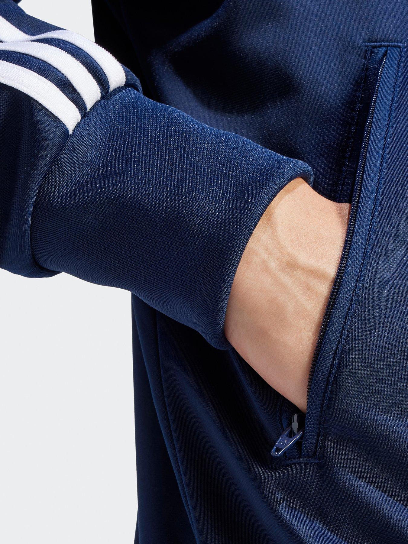 adidas Originals Mens Firebird Tracksuit Top - Navy | Littlewoods