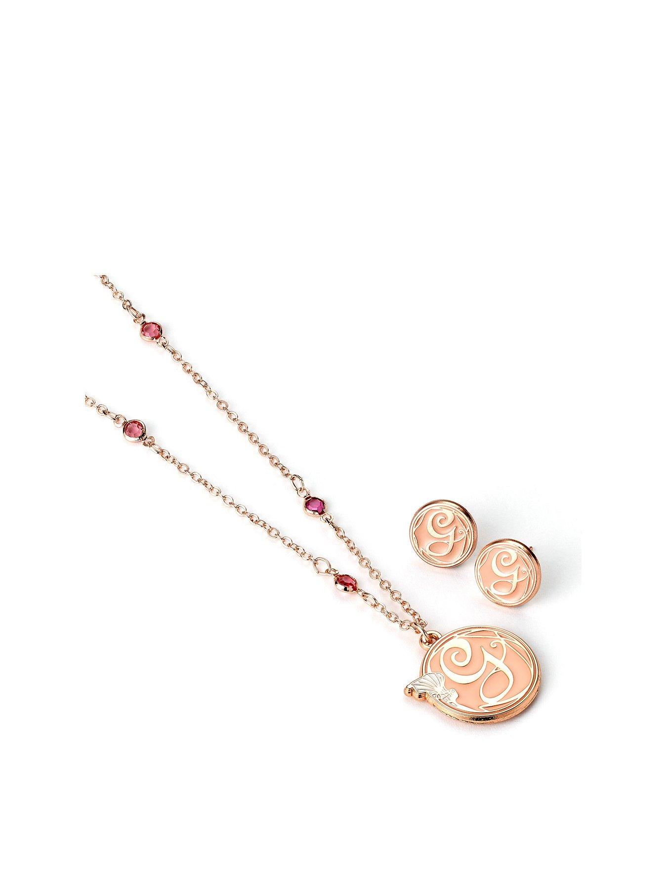 Wicked Glinda Necklace and Stud Earrings Gift Set | littlewoods.com