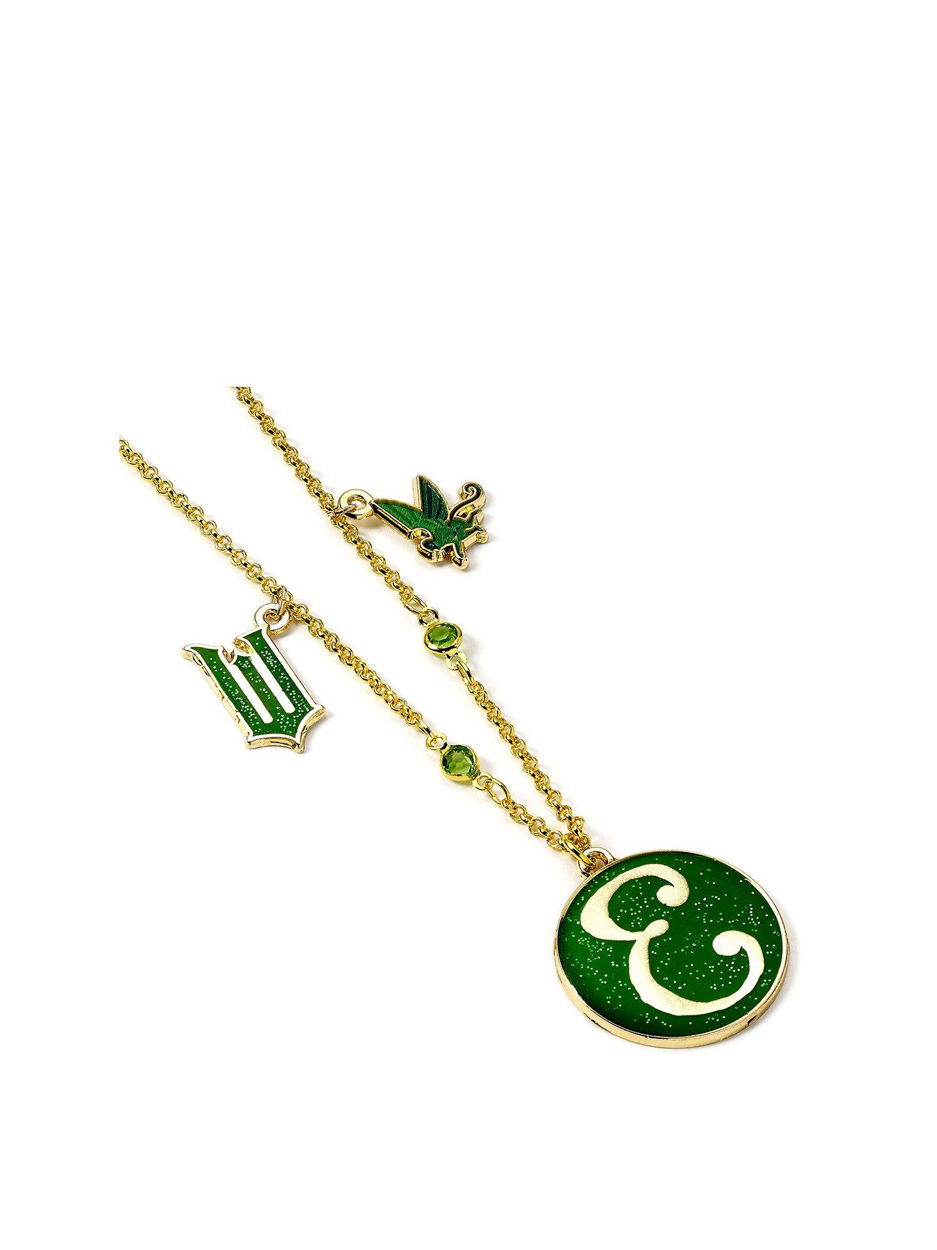 Wicked Elphaba 'E' Icon Necklace | Littlewoods