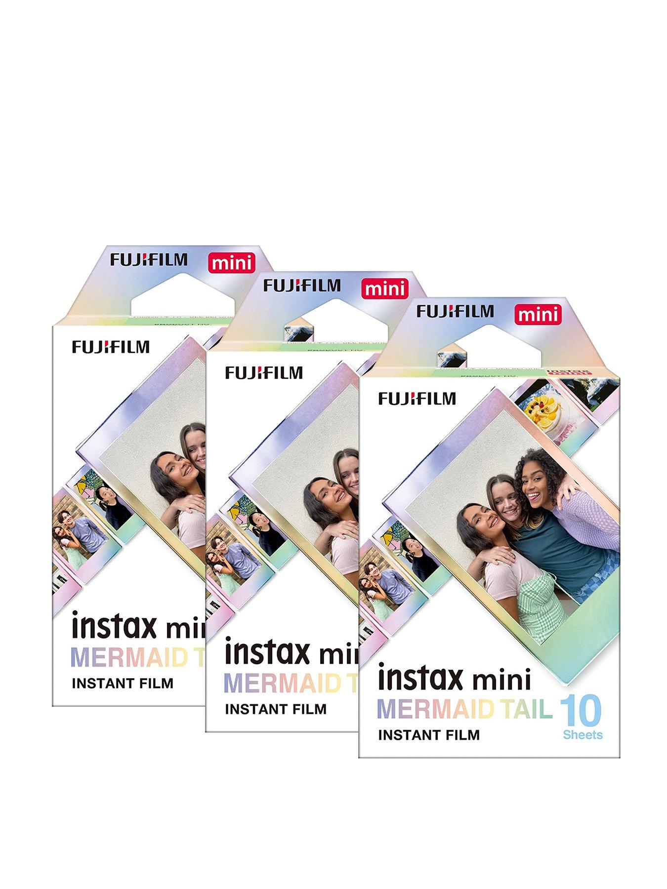 Fujifilm Instax Instax Mini Instant Photo Film - Mermaid Tail, 30 Shot ...