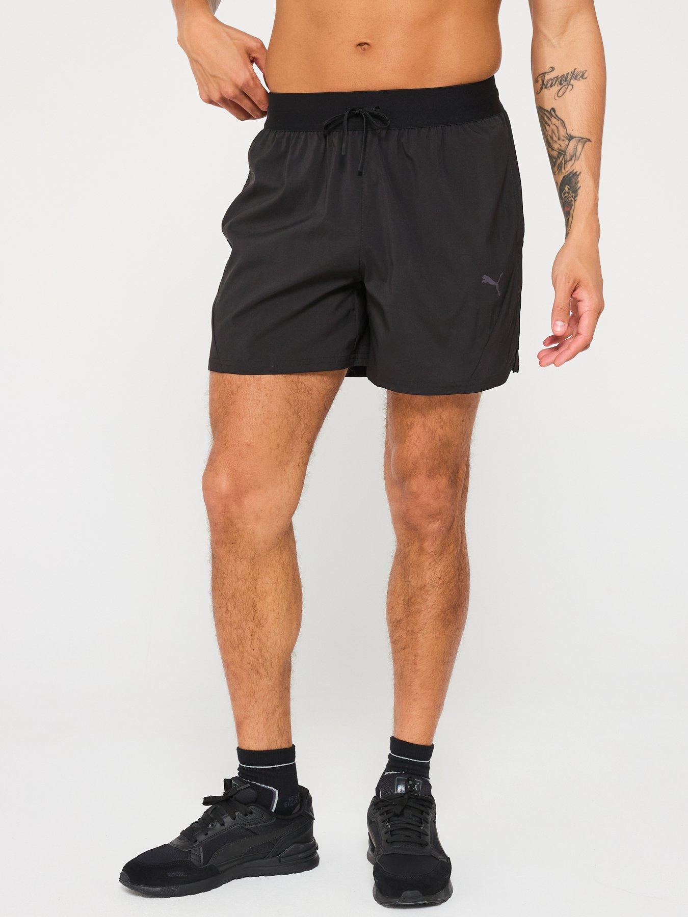Puma Men's Training Evolve Woven 5Inch Ultra Breathe Shorts - Black | Littlewoods
