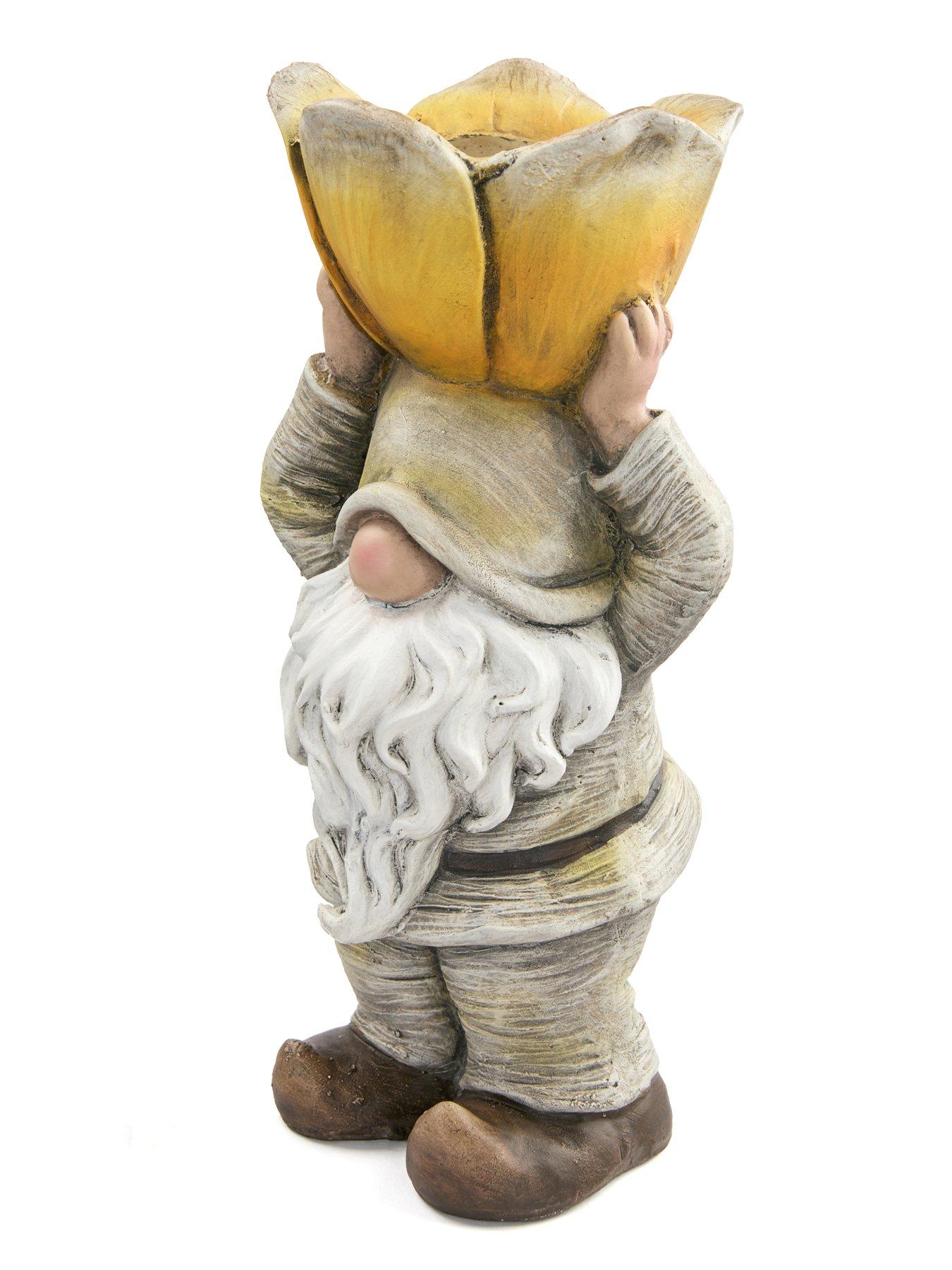 Heaven Sends Garden Standing Gonk with Flower Pot | Littlewoods