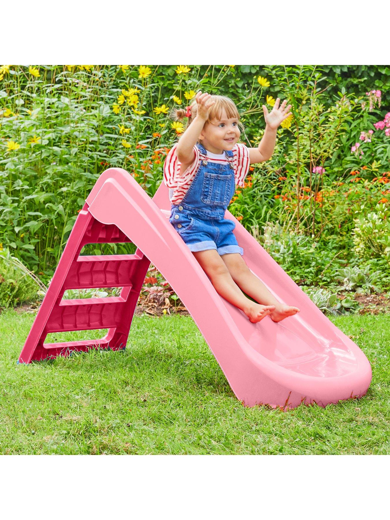 Palplay Folding Slide - Pink | Littlewoods