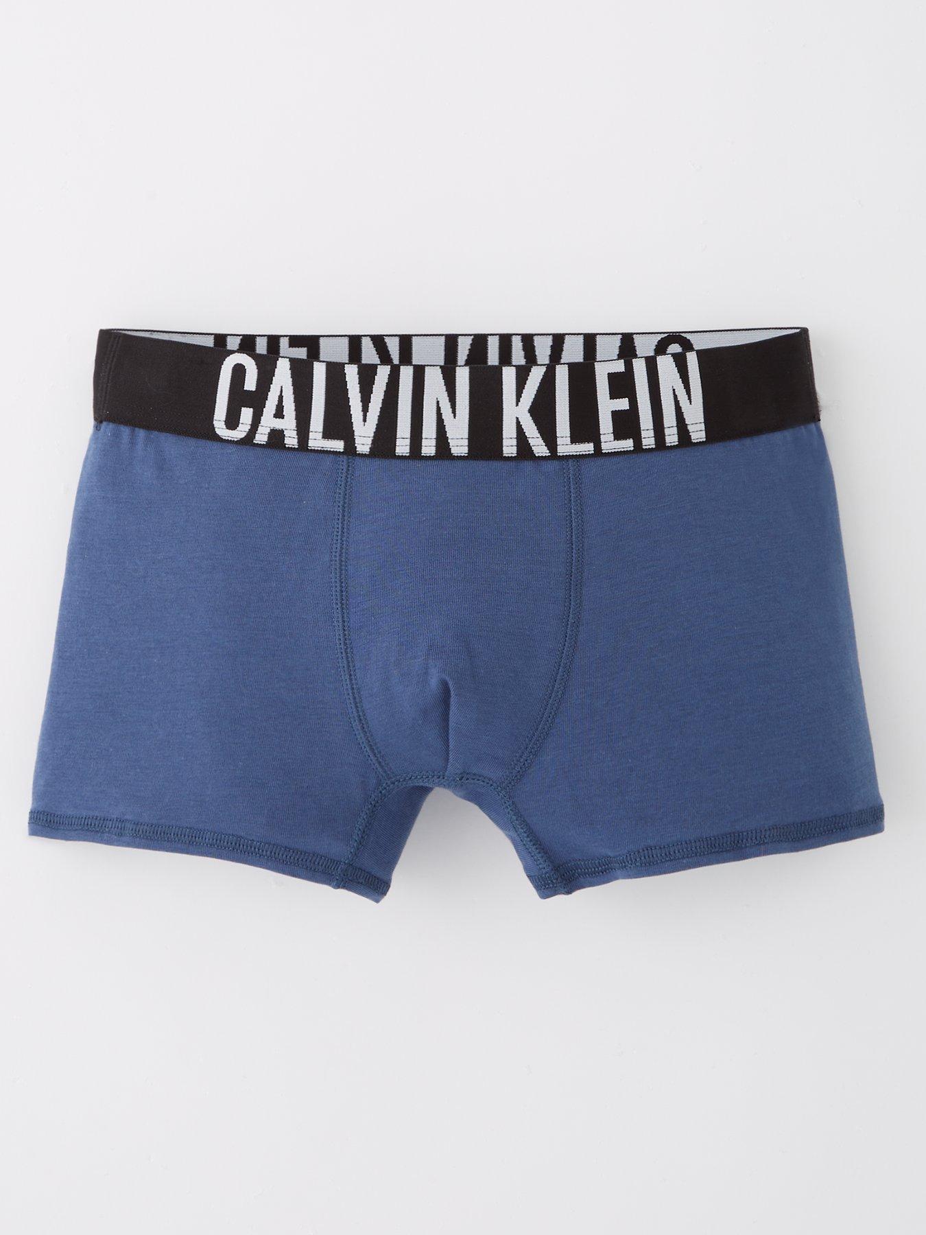 Calvin Klein Boys 2 Pack Intense Power Trunk - Multi | Littlewoods