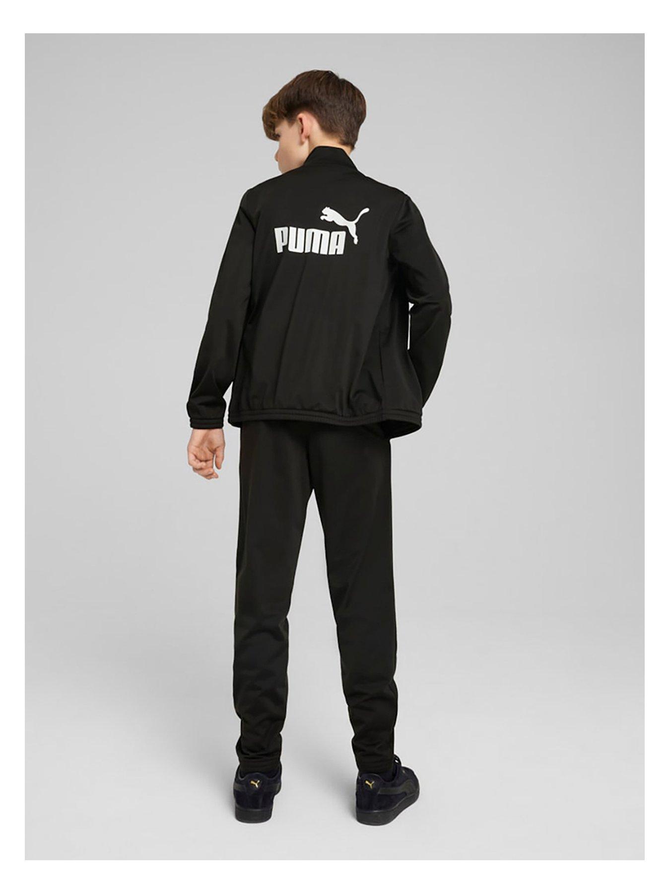 Puma Junior Boys Tracksuit - Black | Littlewoods