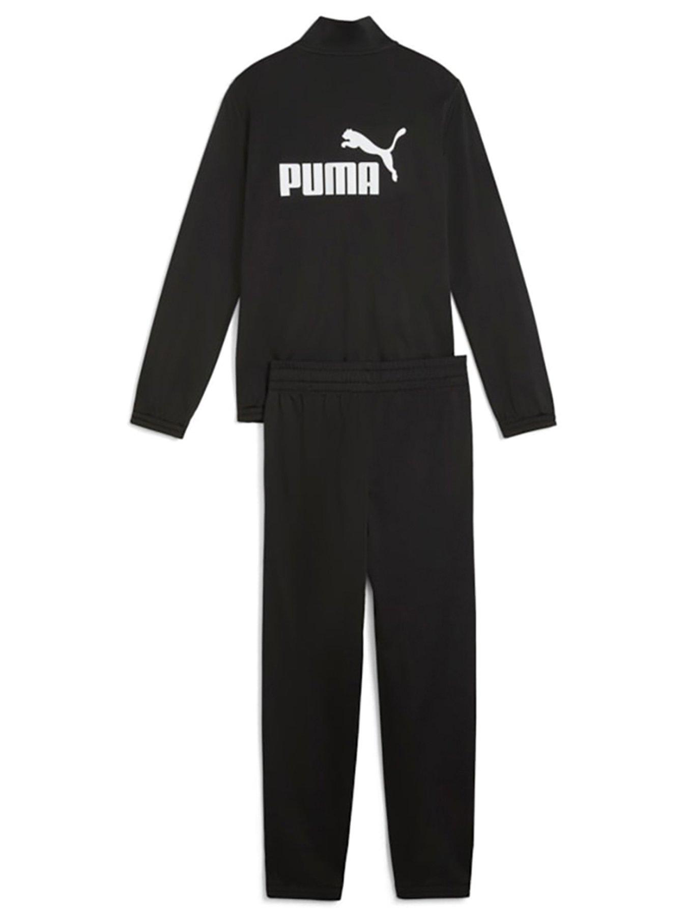 Puma Junior Boys Tracksuit - Black | Littlewoods