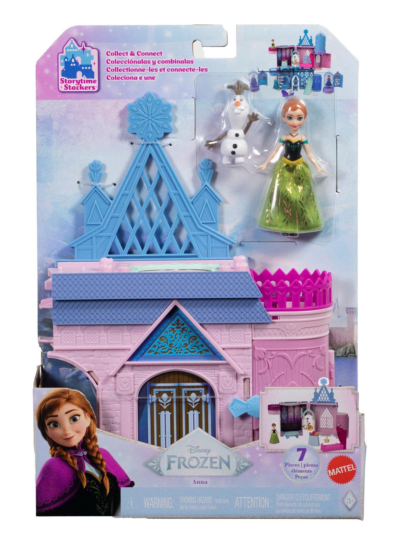 Disney Frozen Storytime Stackers Playset, Anna's Arendelle Castle ...