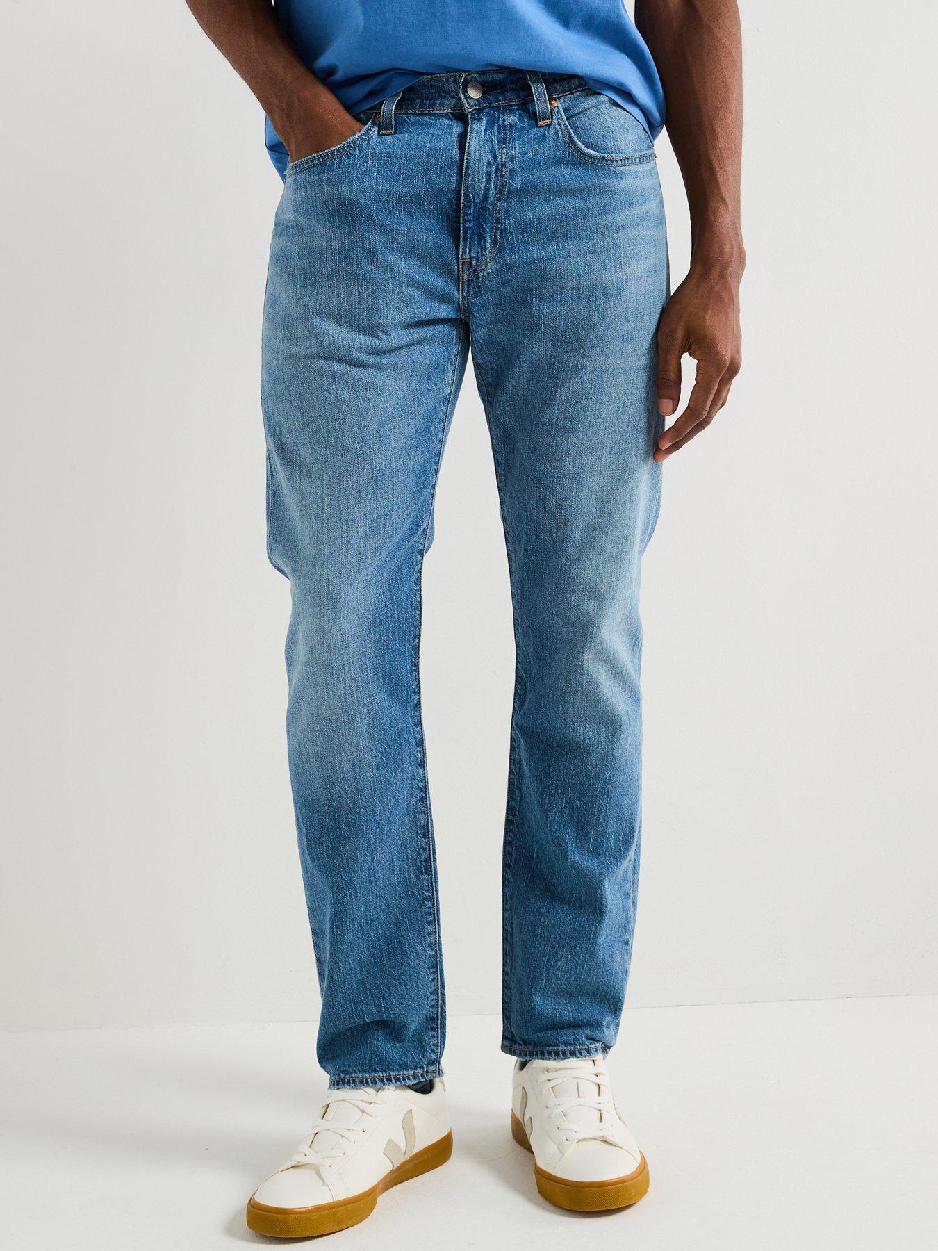Levi's Levis 502® Tapered Fit Lightweight Linen+ Denim Jeans - The New ...