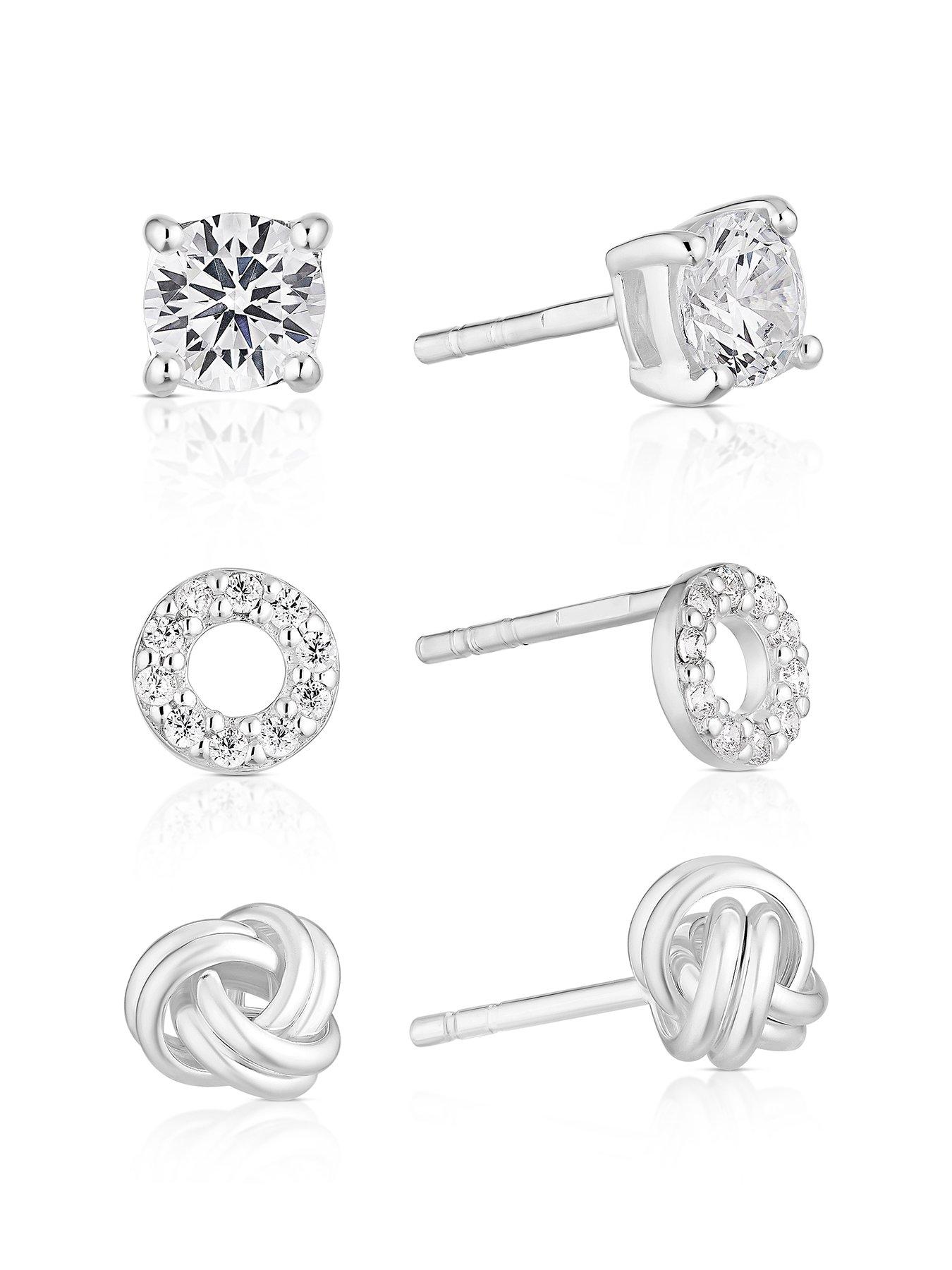 H samuel sterling silver earrings store
