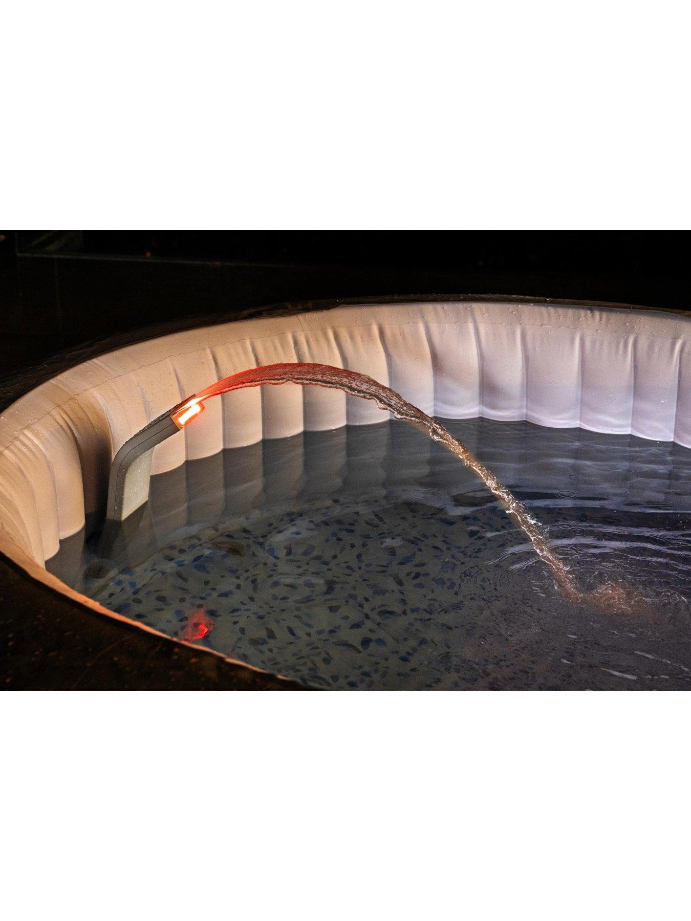 Lay-Z-Spa Soothing Hot Tub LED Waterfall (AirJet Only) | Littlewoods