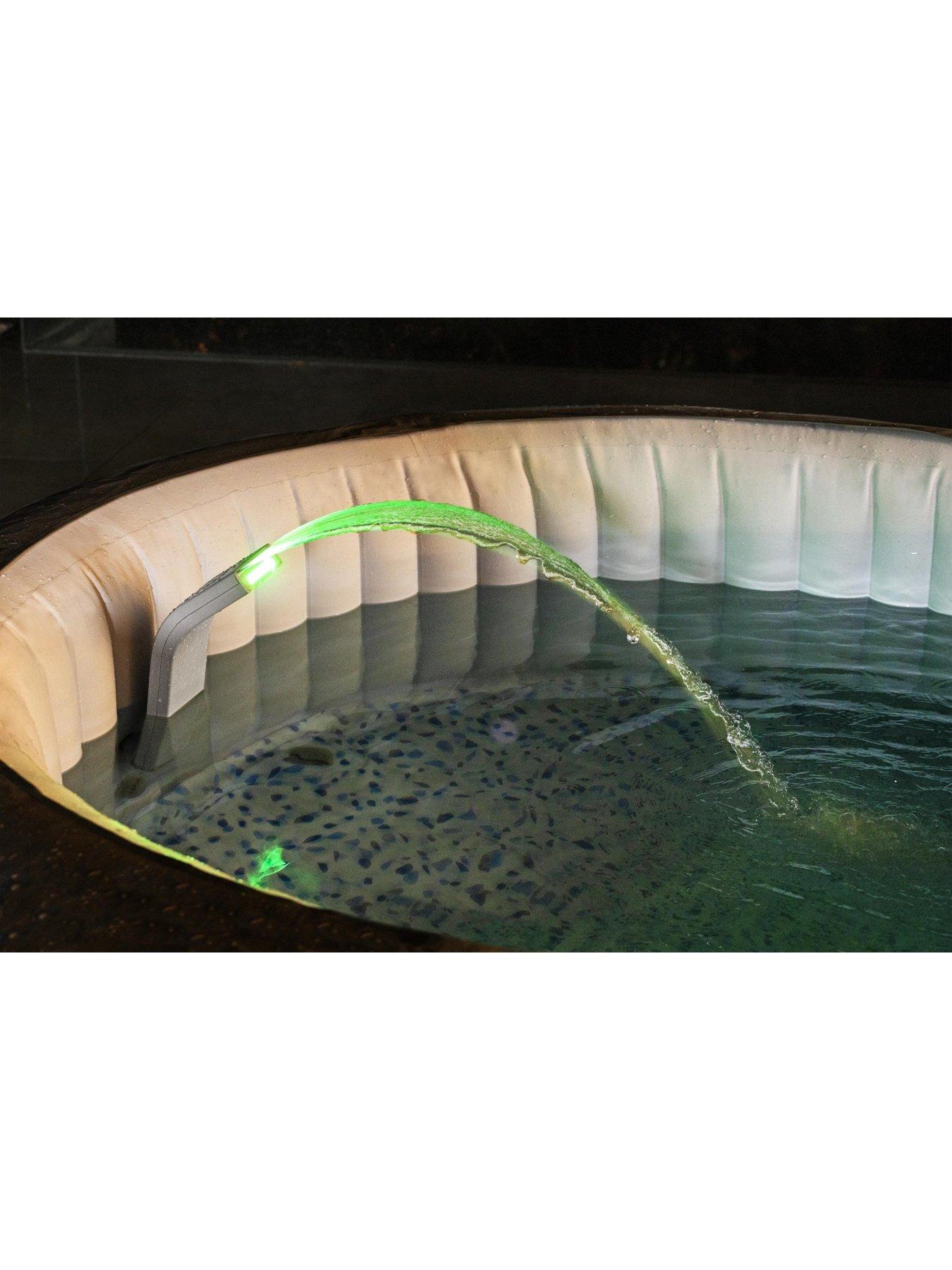 Lay-Z-Spa Soothing Hot Tub LED Waterfall (AirJet Only) | Littlewoods