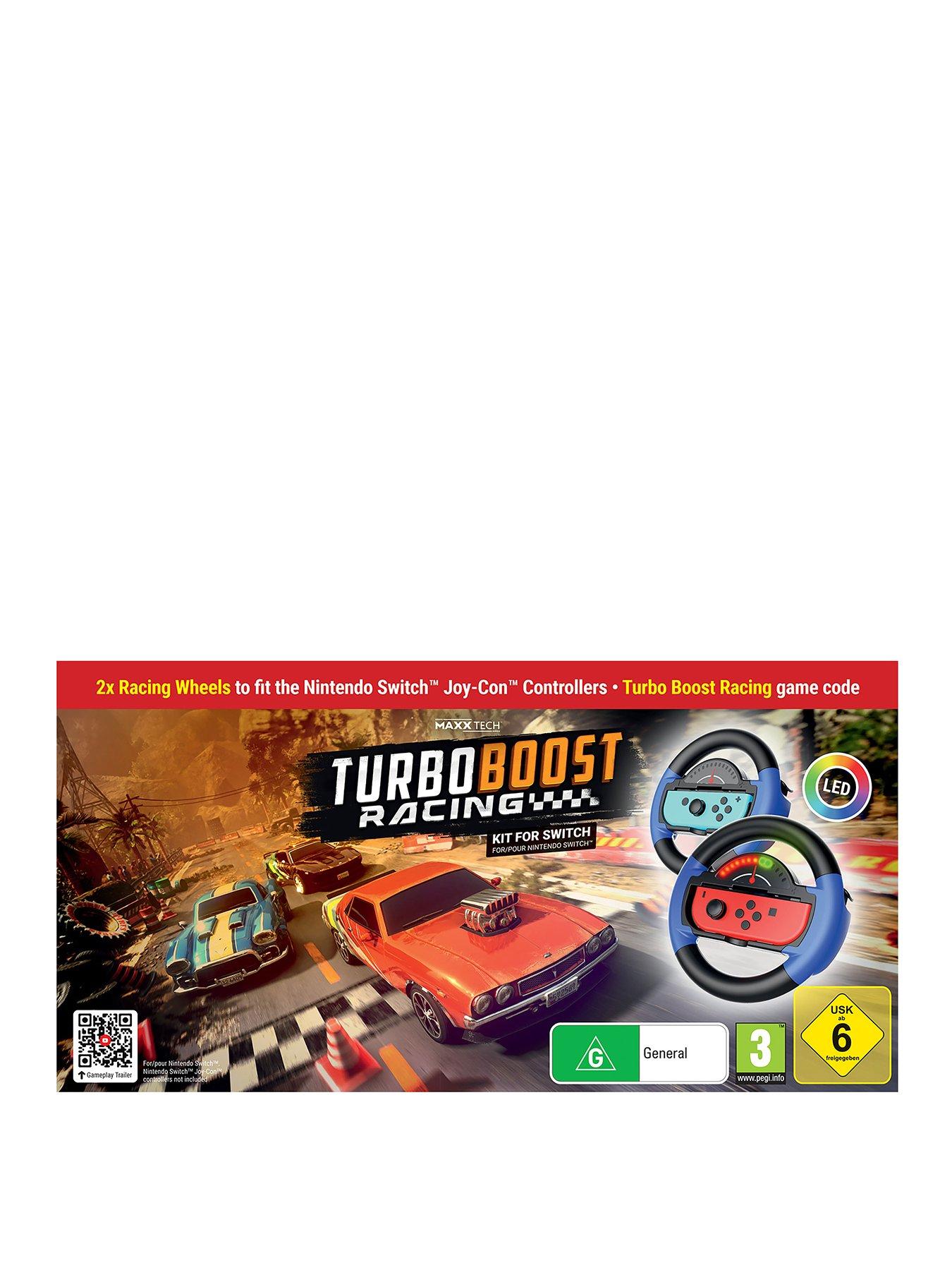 Nintendo Switch Maxx Tech Turbo Boost Racing Kit for Switch | littlewoods.com