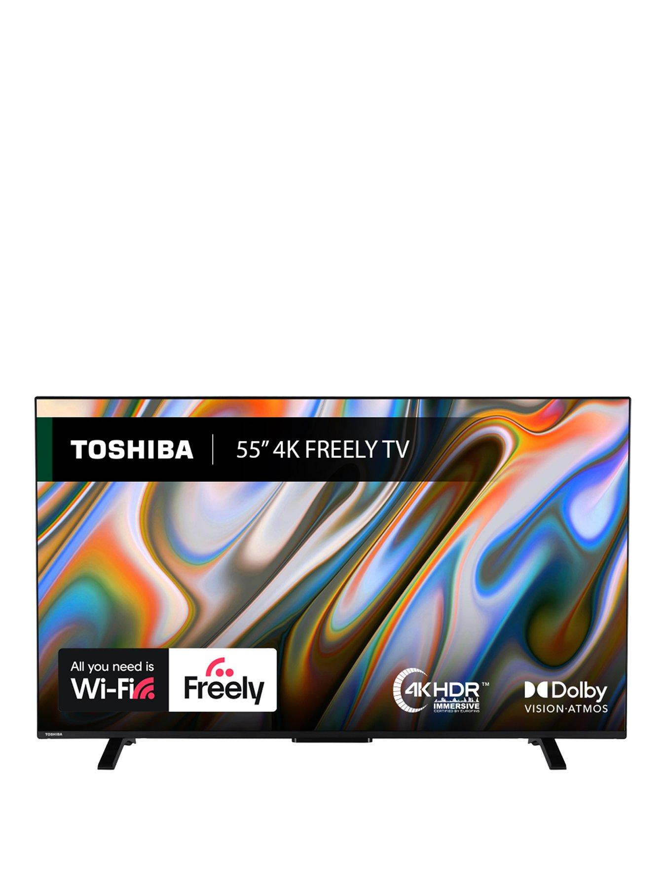 Toshiba 55UV2F53DBU 55-inch 4K Ultra HD Smart TV - TRU Resolution, TRU ...