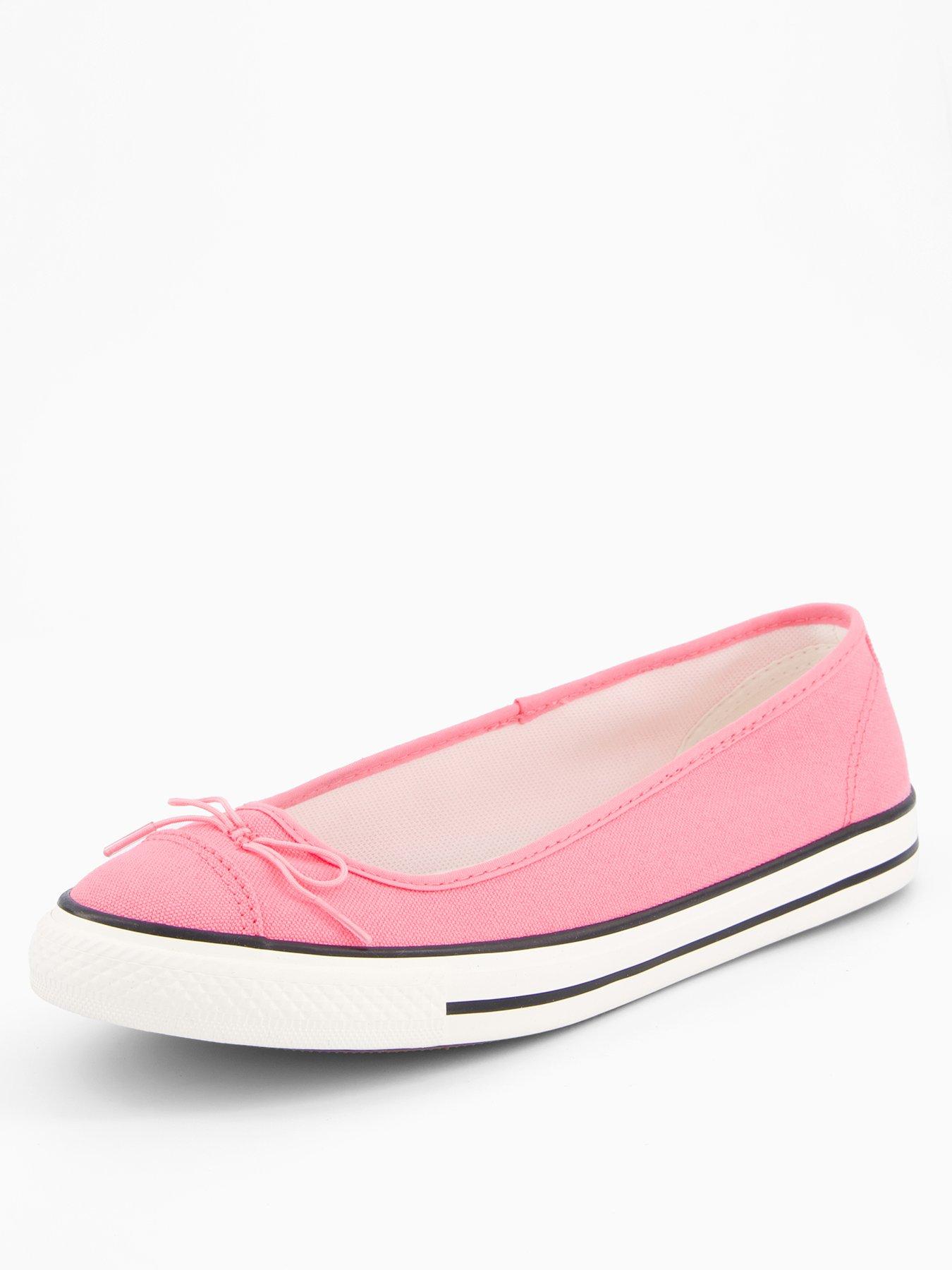 Converse Womens Chuck Taylor All Star Dainty Ballerina Canvas - Pink ...
