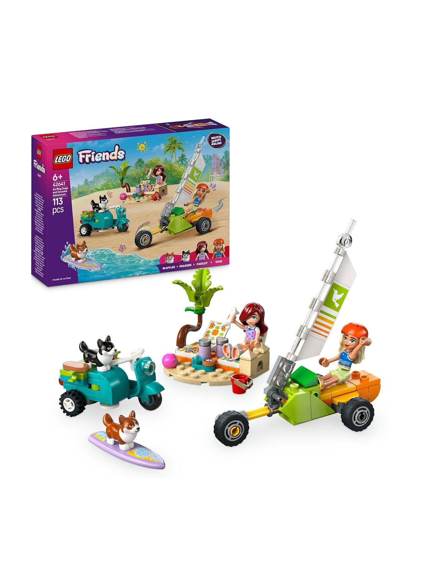 LEGO Friends Surfing Dogs and Scooter Adventure 42641 | Littlewoods