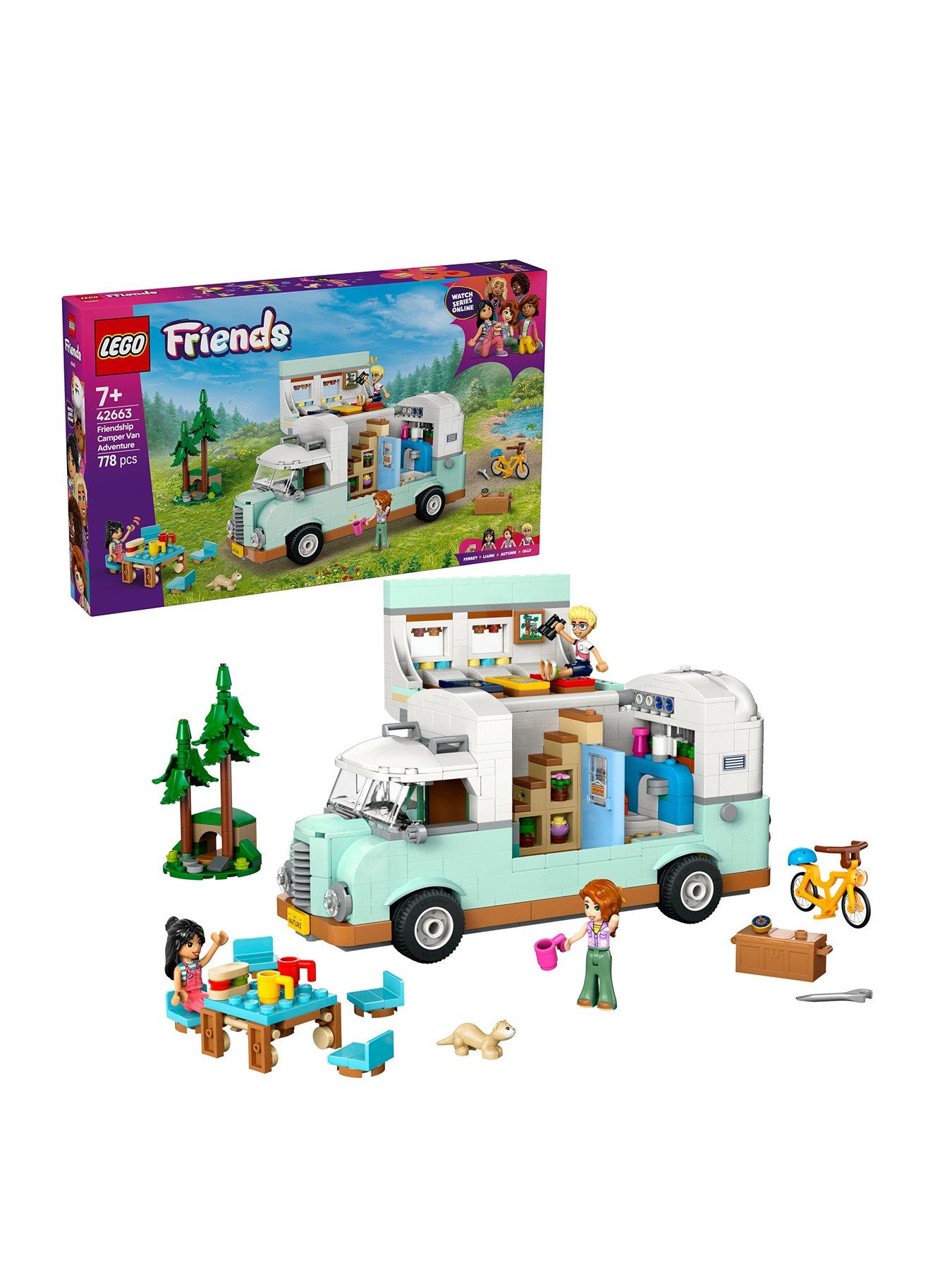 LEGO Friends Friendship Camper Van Adventure 42663 | Littlewoods